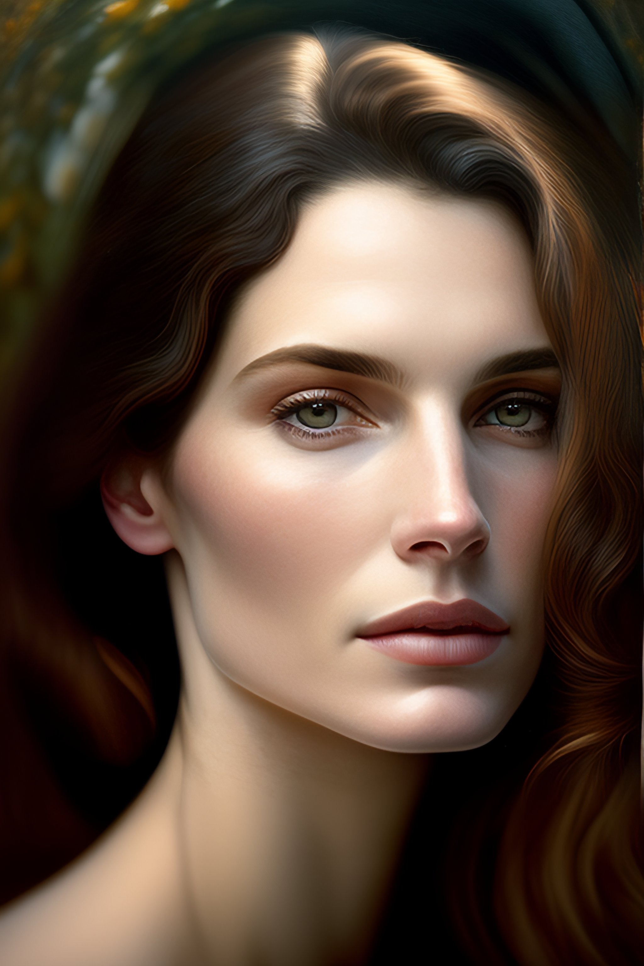 Lexica - Cinematic portrait of a woman, intricate, elegant, by alyssa ...