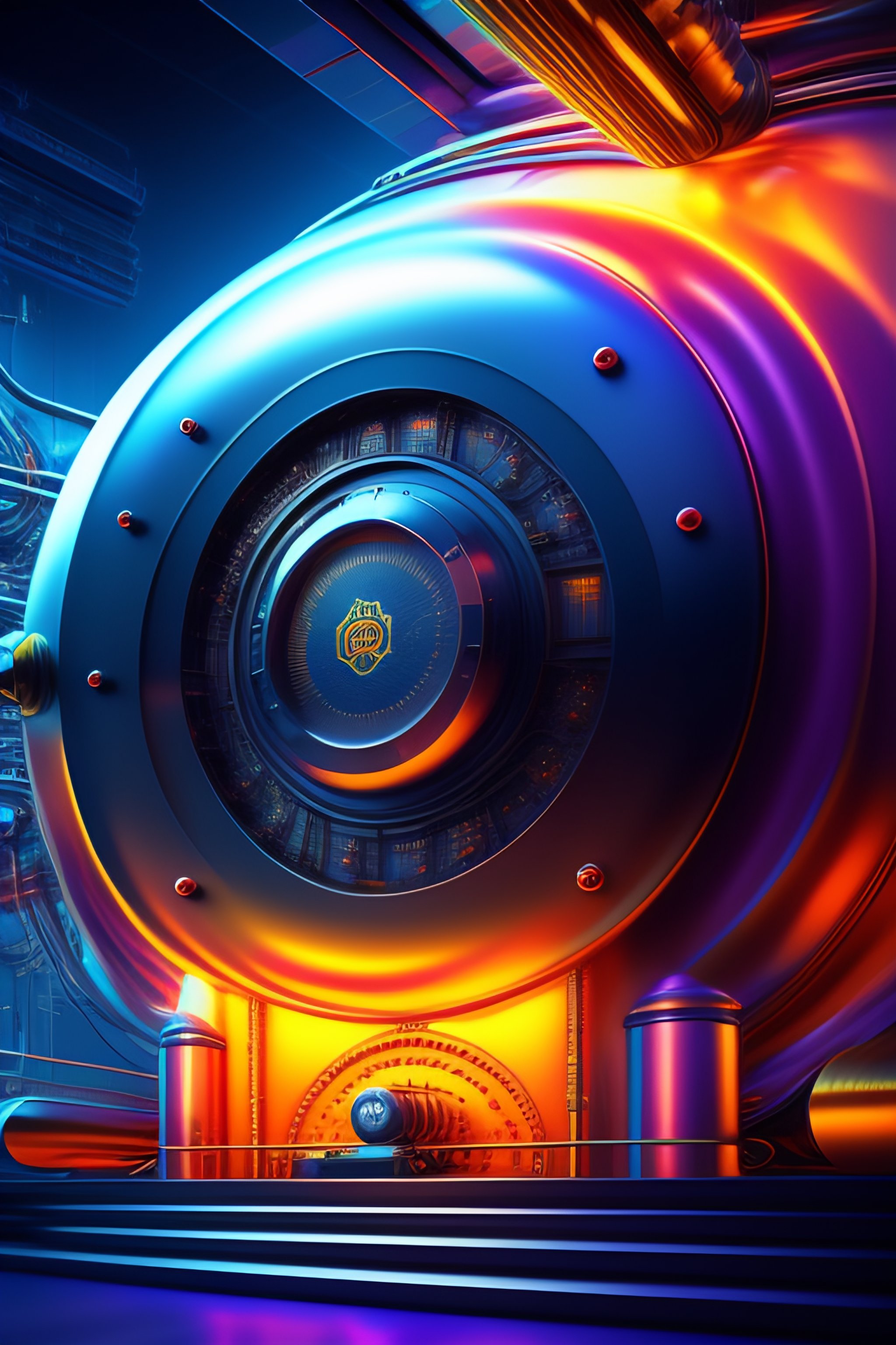 Lexica - Detailed particle accelerator, CERN. 1 9 3 0 s style ...