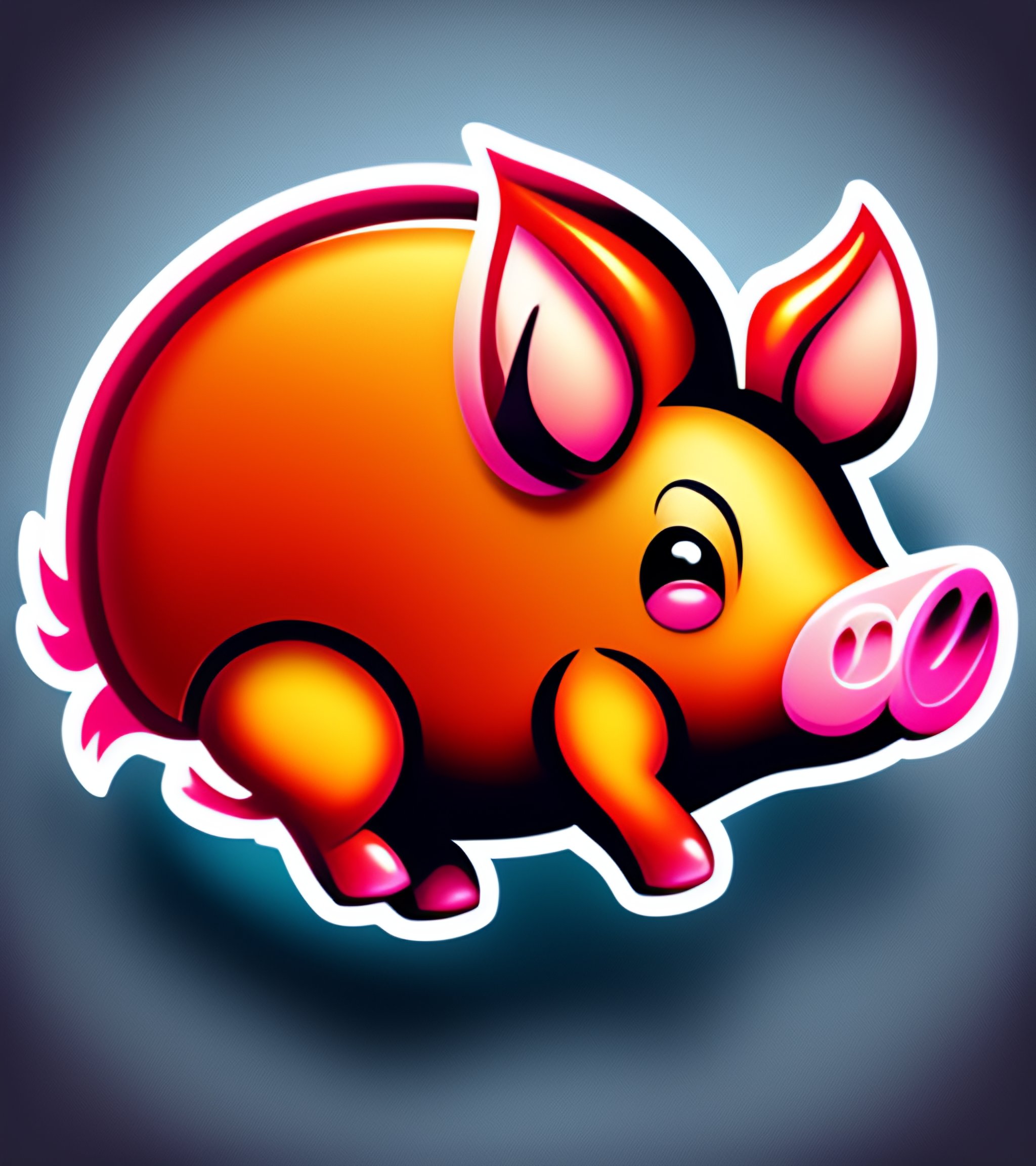 Bad Pig Cartoon