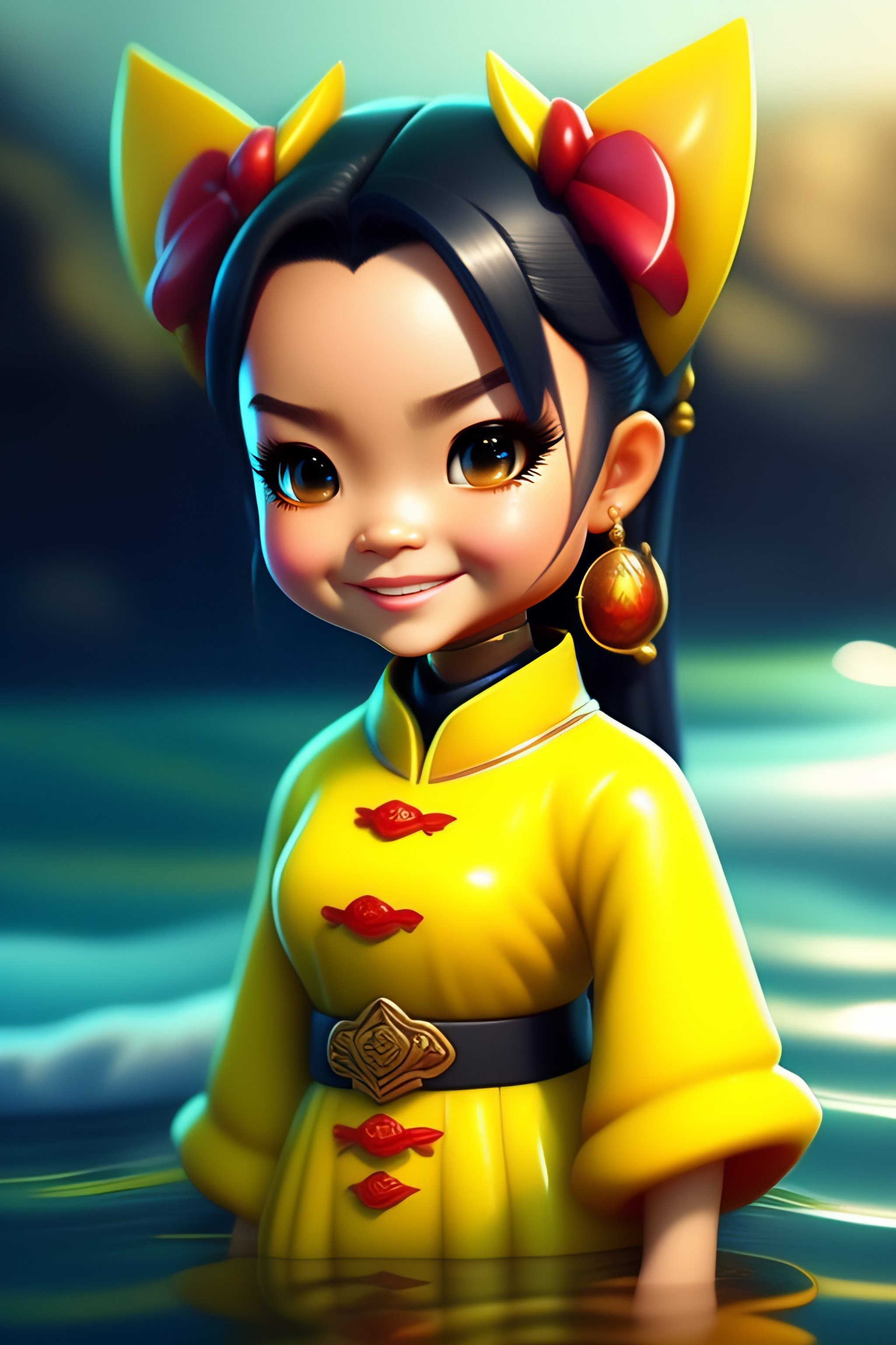 Lexica - Omi xiaolin showdown cute adorable yellow color supercute ...