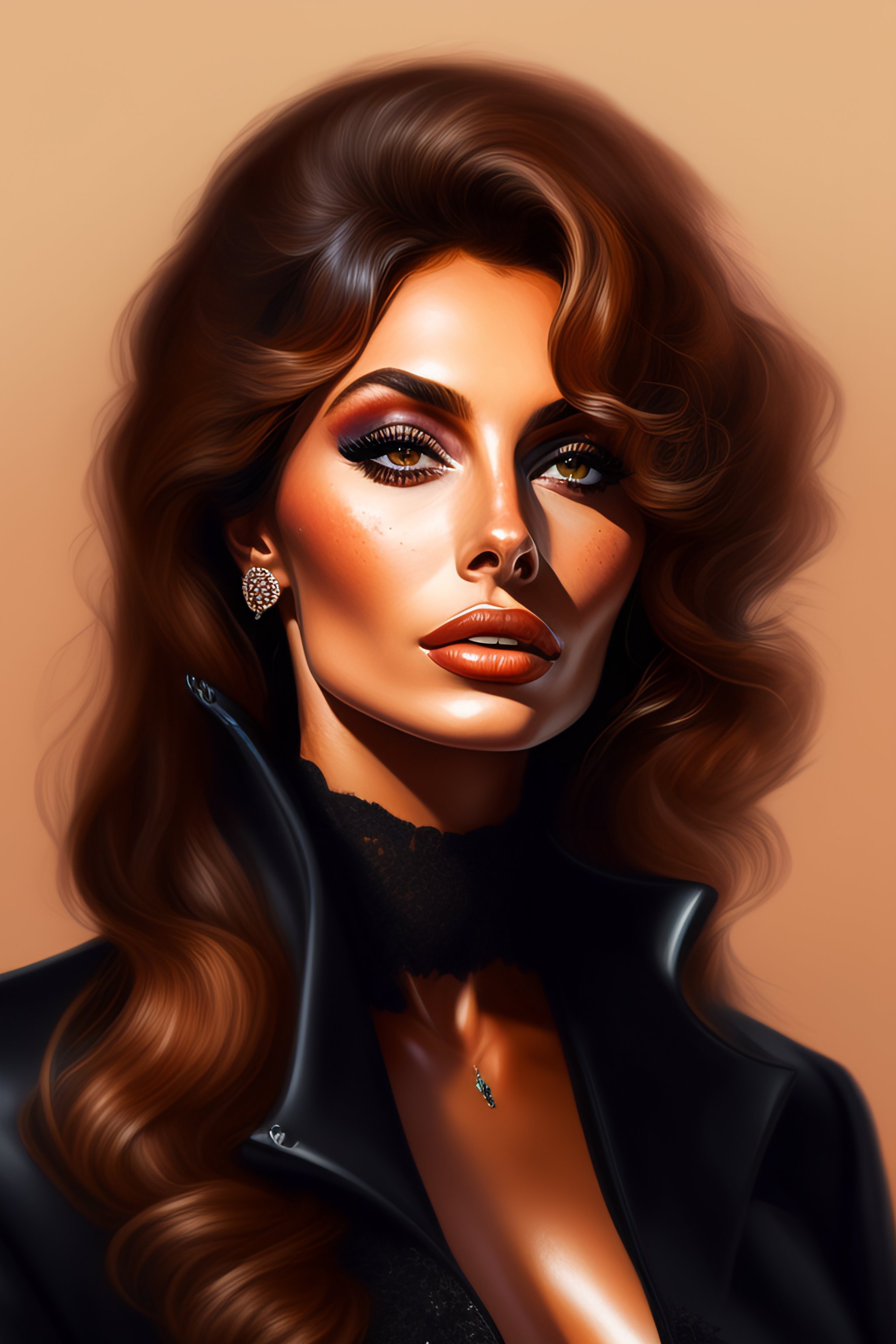 Lexica - Black round shades, A full body portrait of sofia loren beautiful wild, intricate ...