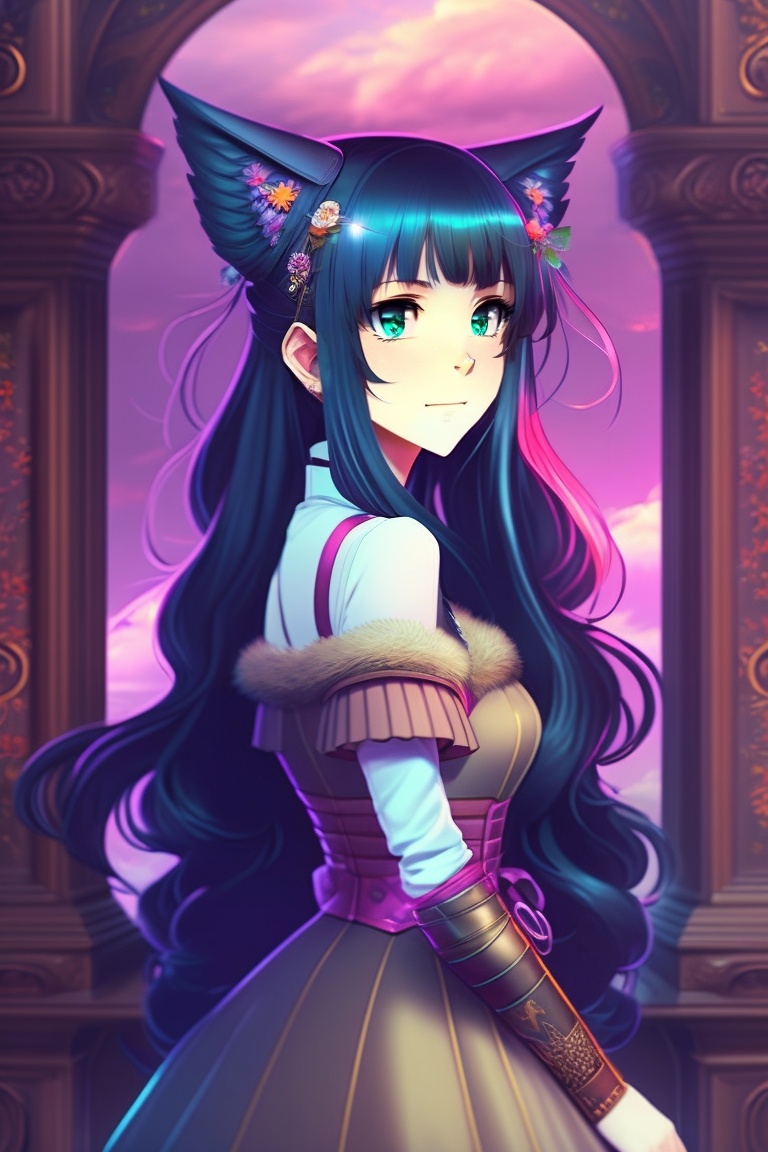 Lexica - 80's vintage anime still frame,girl dark fantasy style