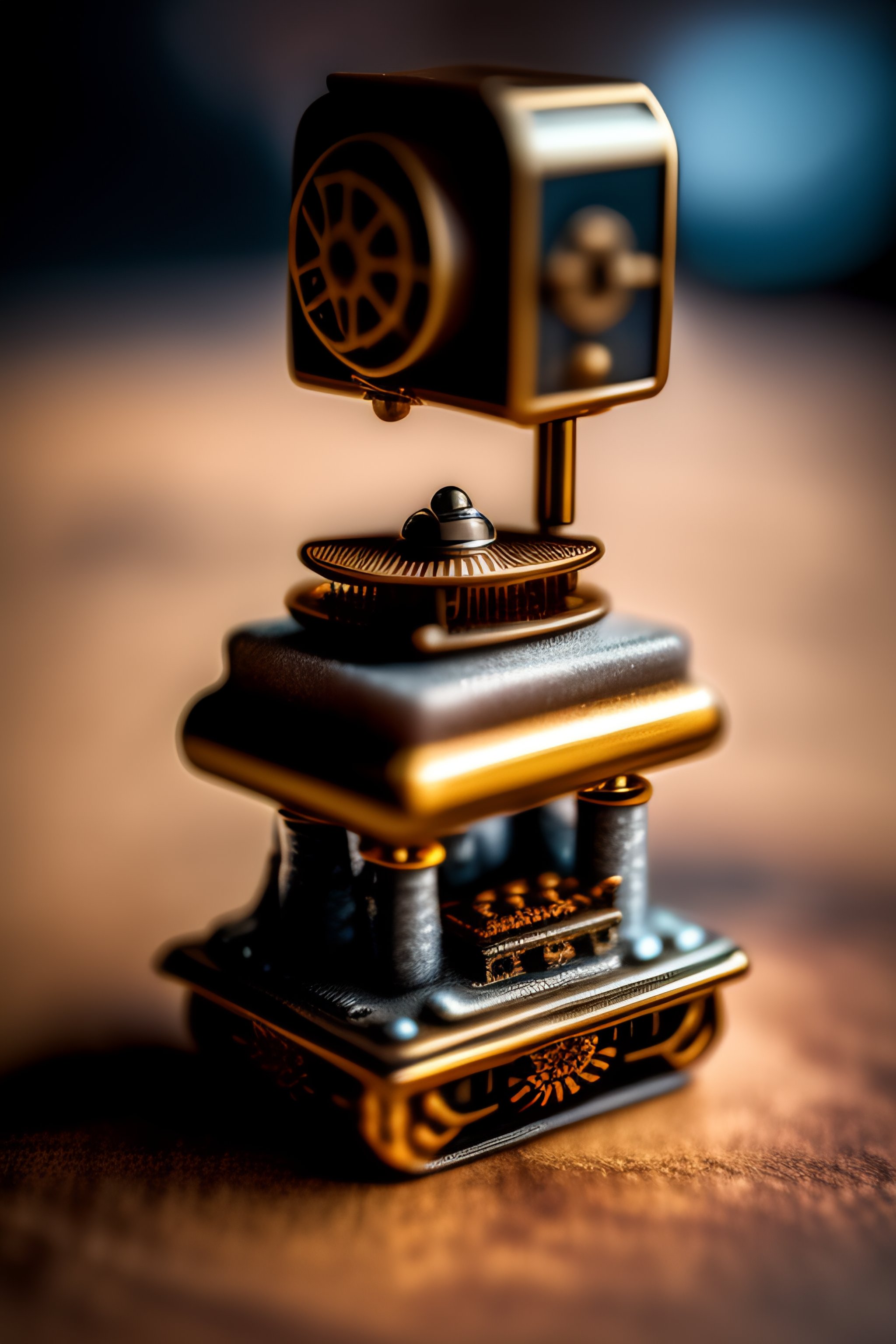 Lexica - Macro, level ground tiny a steampunk shrinking machine on ...