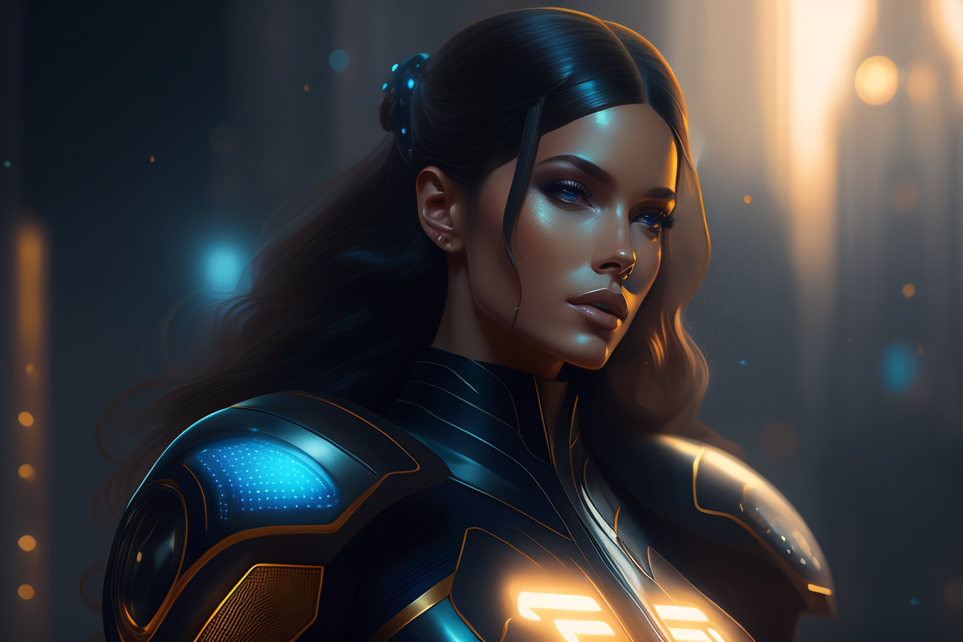 Tron Concept Art Character