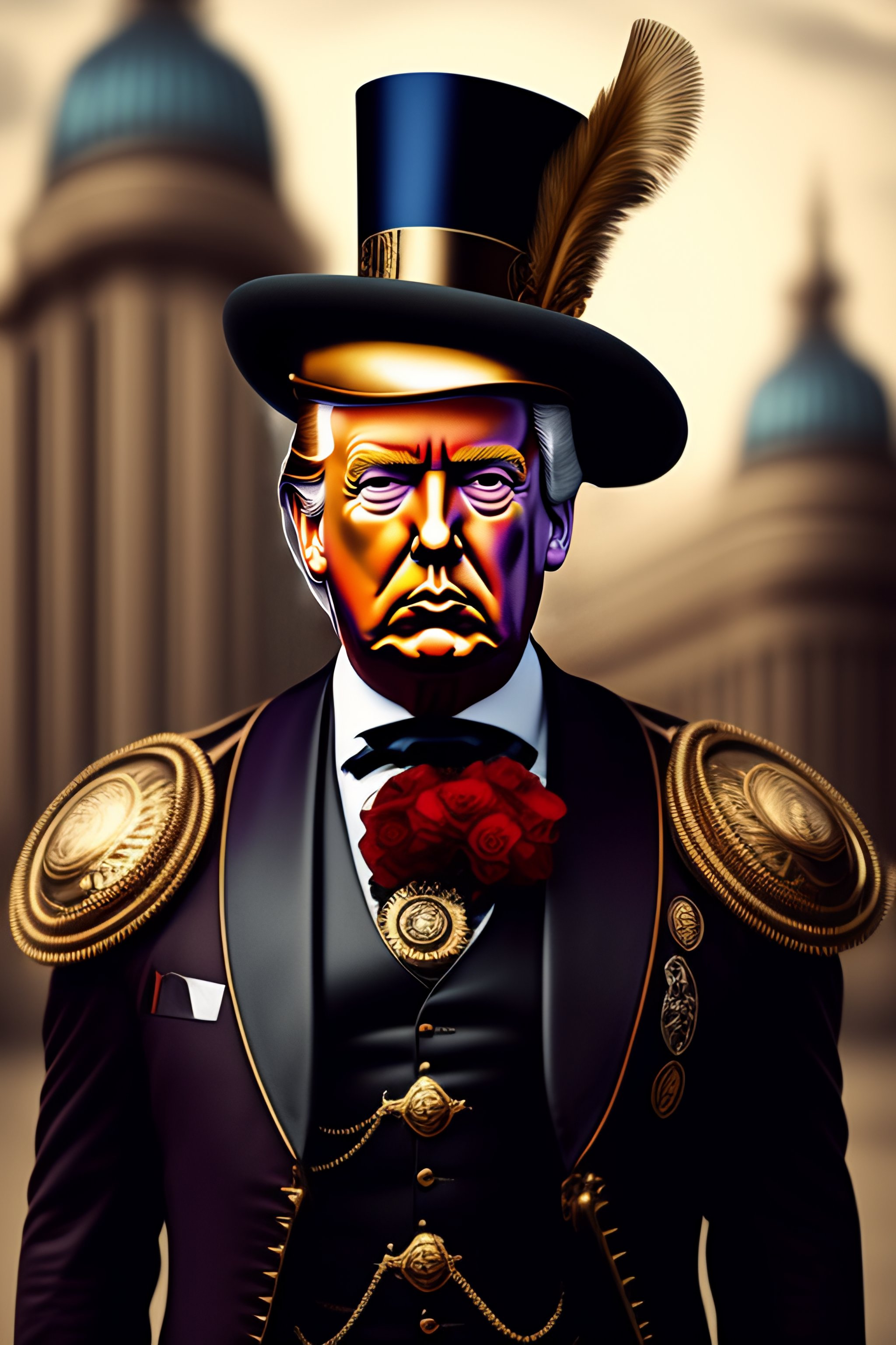 Lexica - Trump steampunk style