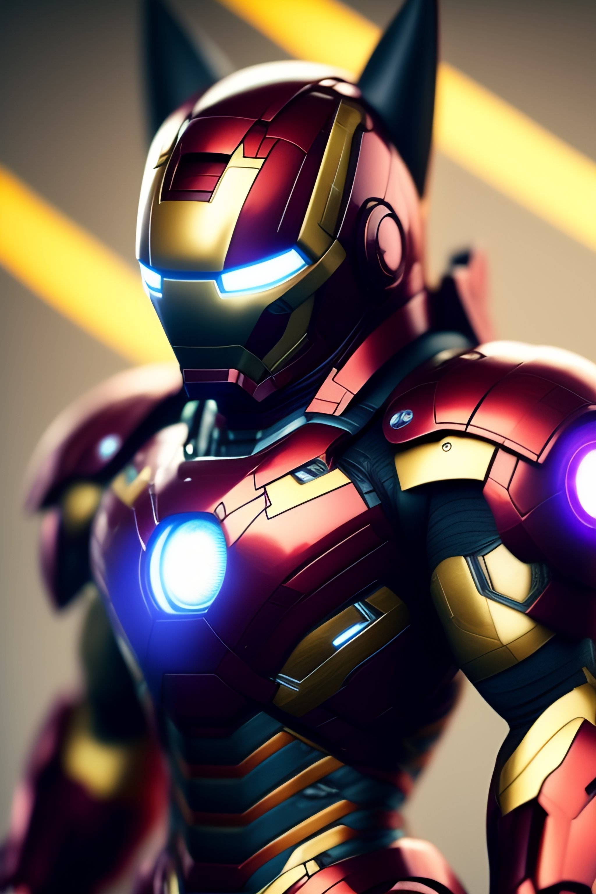 Lexica - Pikachu wearing iron man armor is so lightning