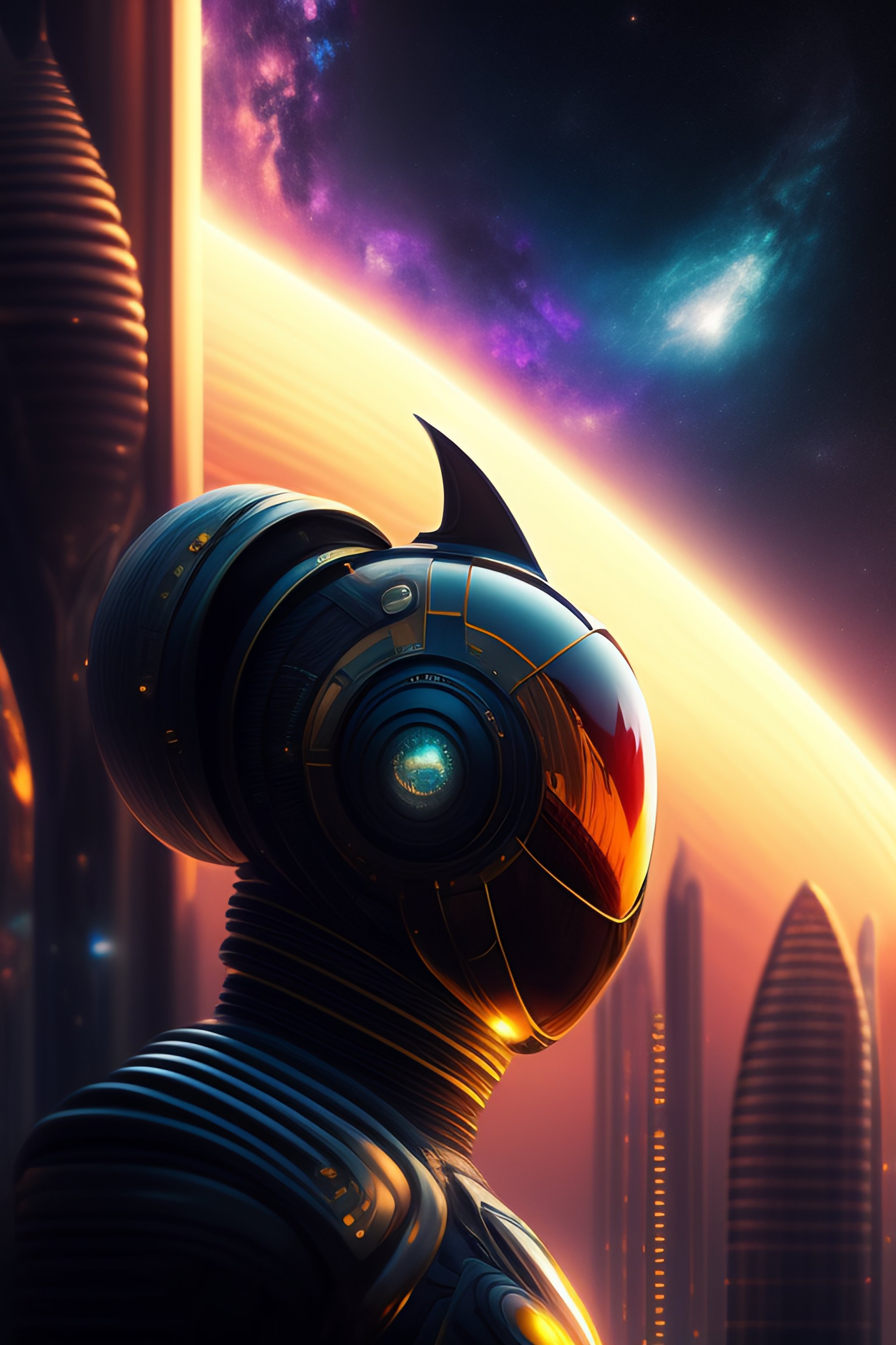 Lexica - Hyperdetailed full Body portrait of a non-human alien in a ...