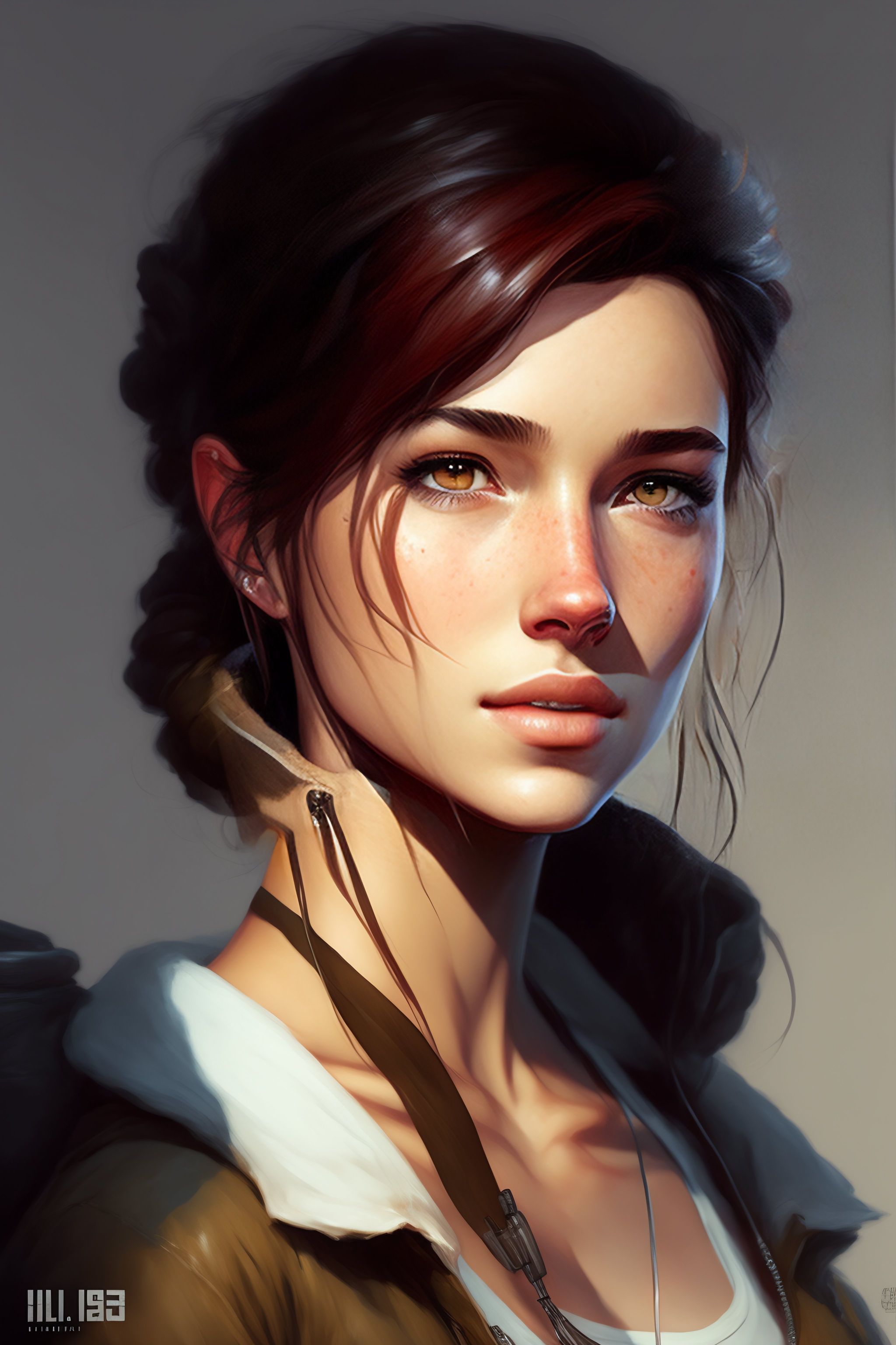 Lexica - Ellie last of us, digital portrait, beautiful, artstation ...
