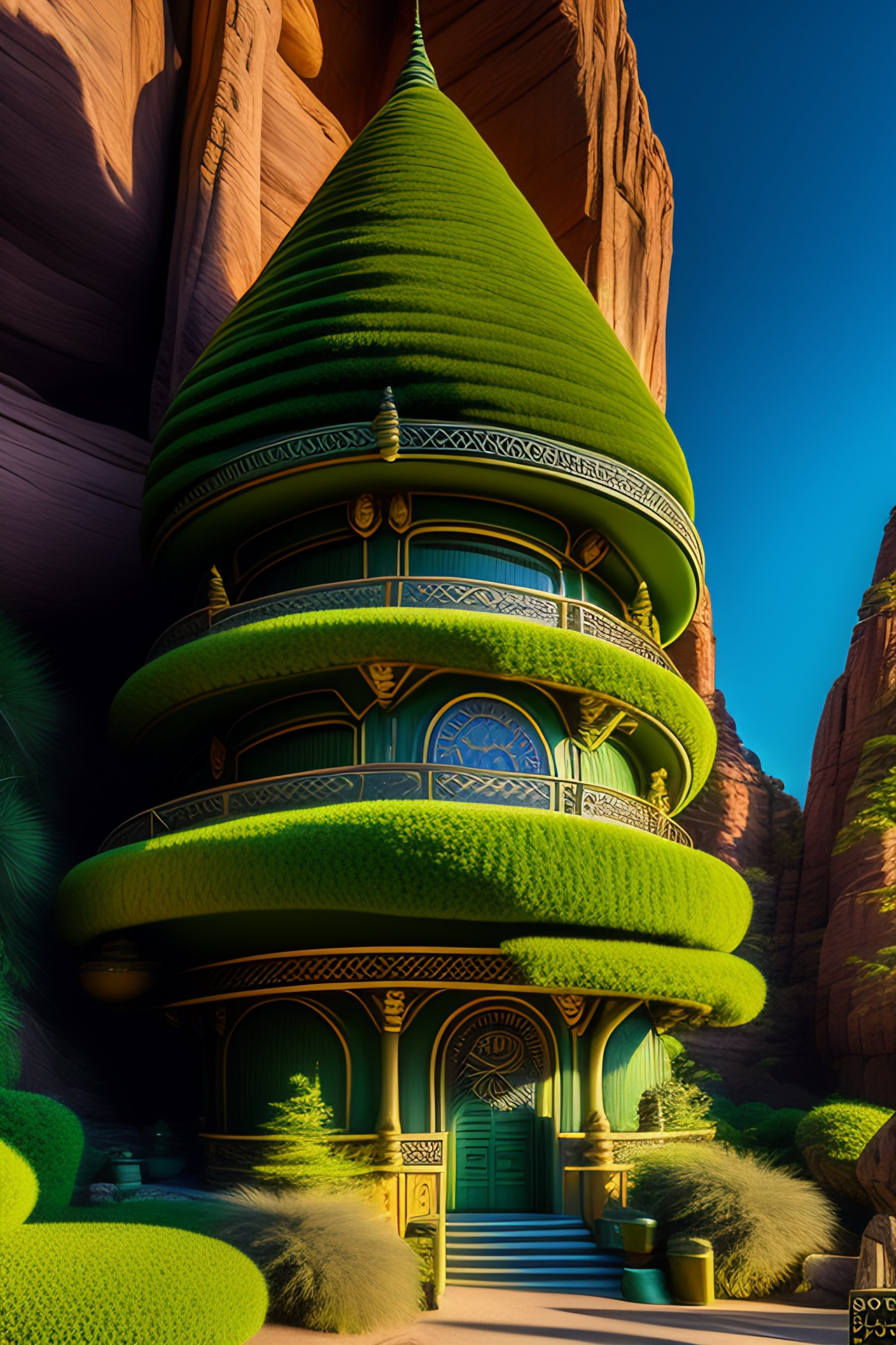 Lexica - Award winning photo titled “yoda's house“ , 35mm, F/2.8 ...