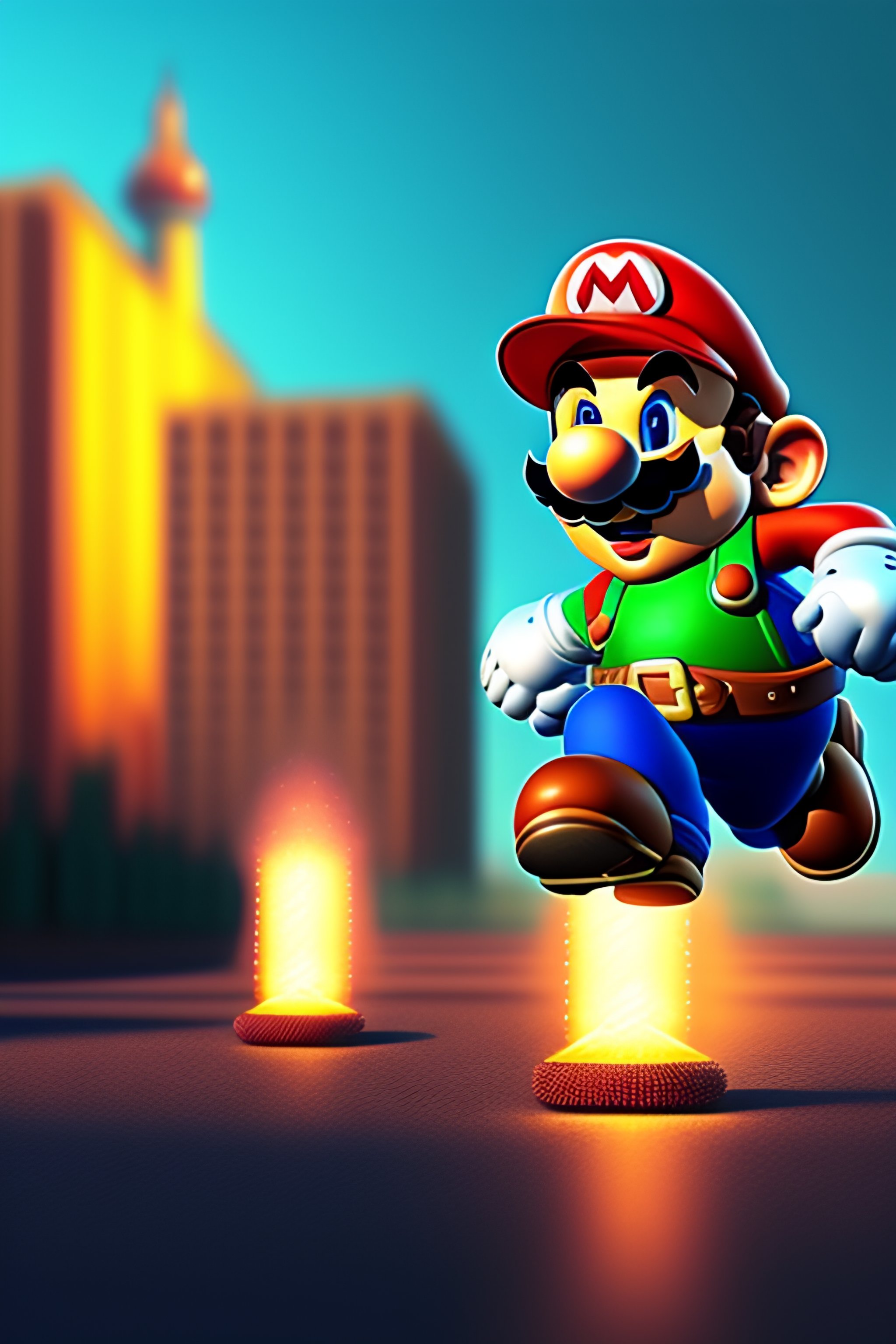 Lexica - Super mario captured by terrorists