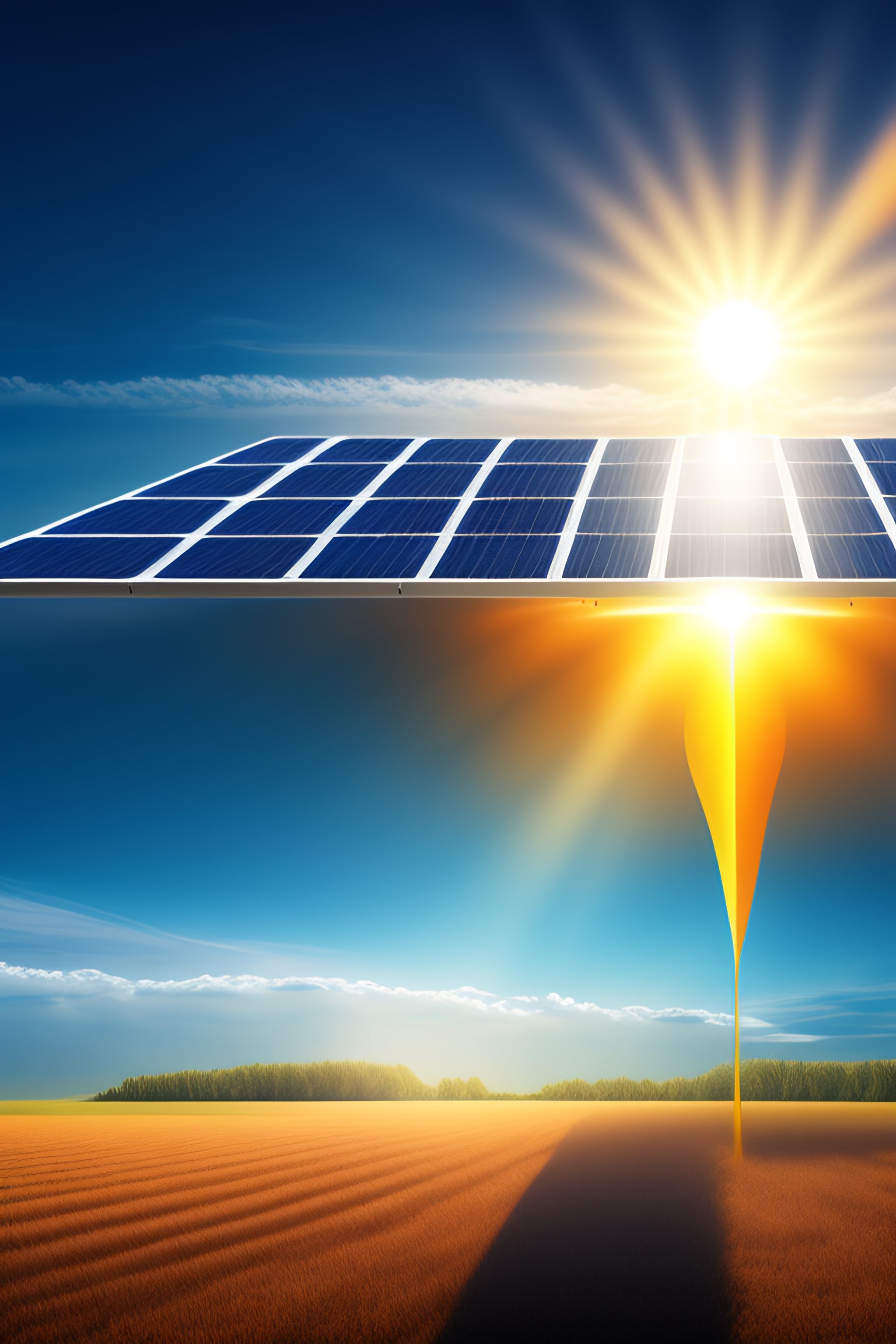 Lexica - Webpage background hero image for solar energy investment ...