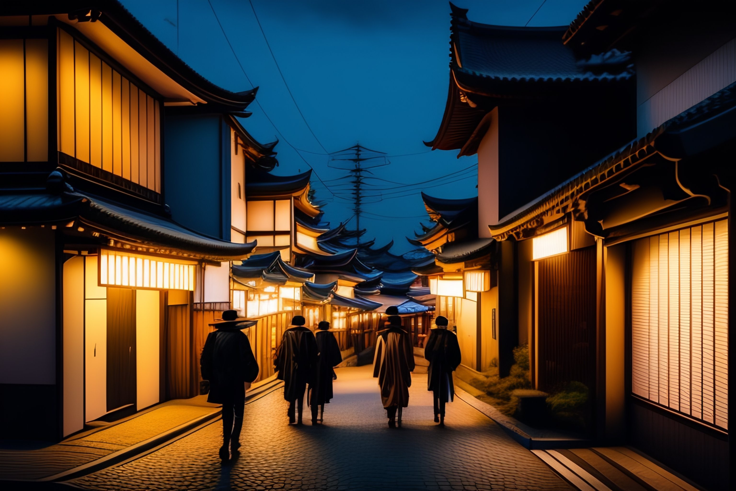 Lexica - Japan, light, street, electricity