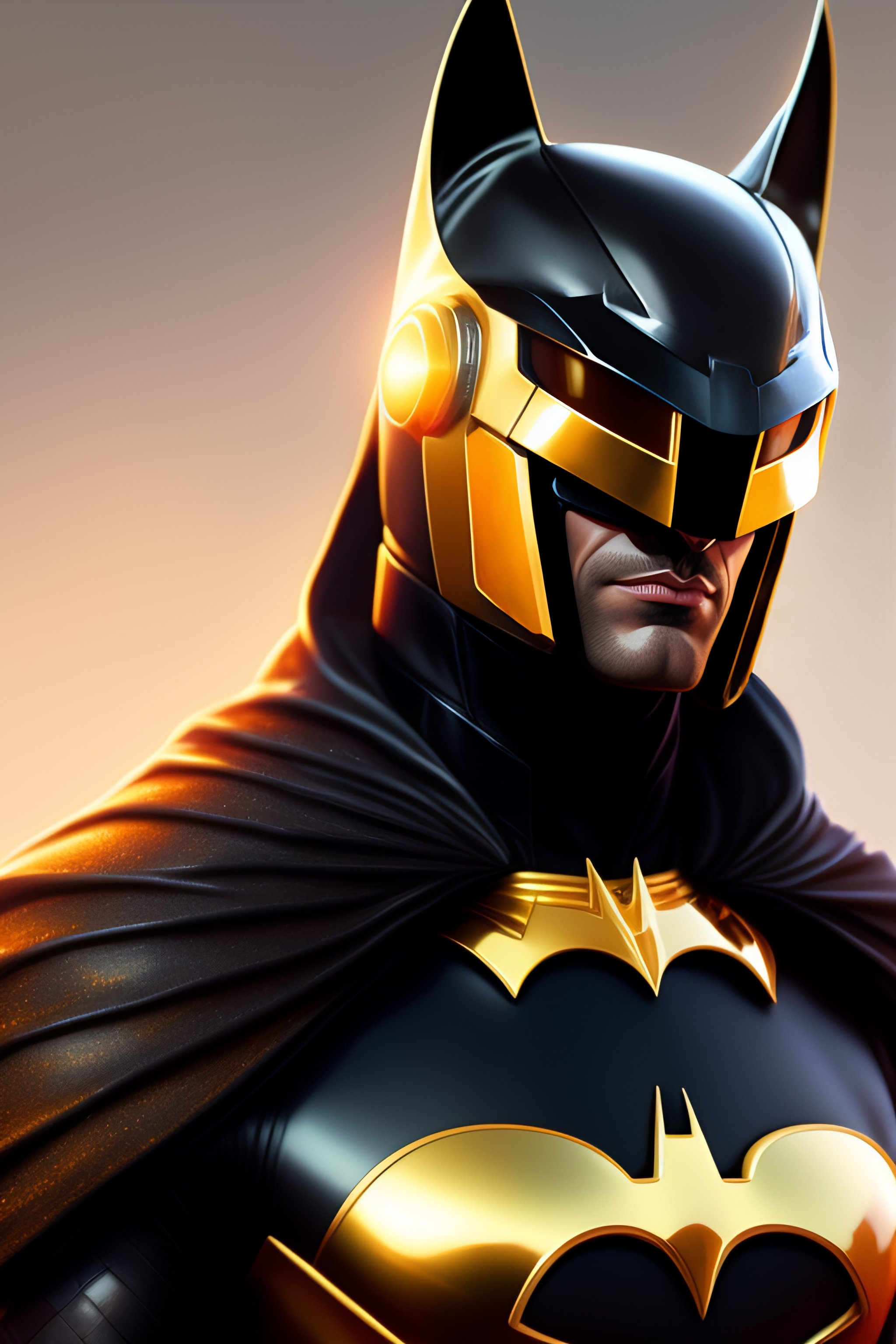 Lexica - Daft punk dressed as batman, highly detailed, digital painting ...