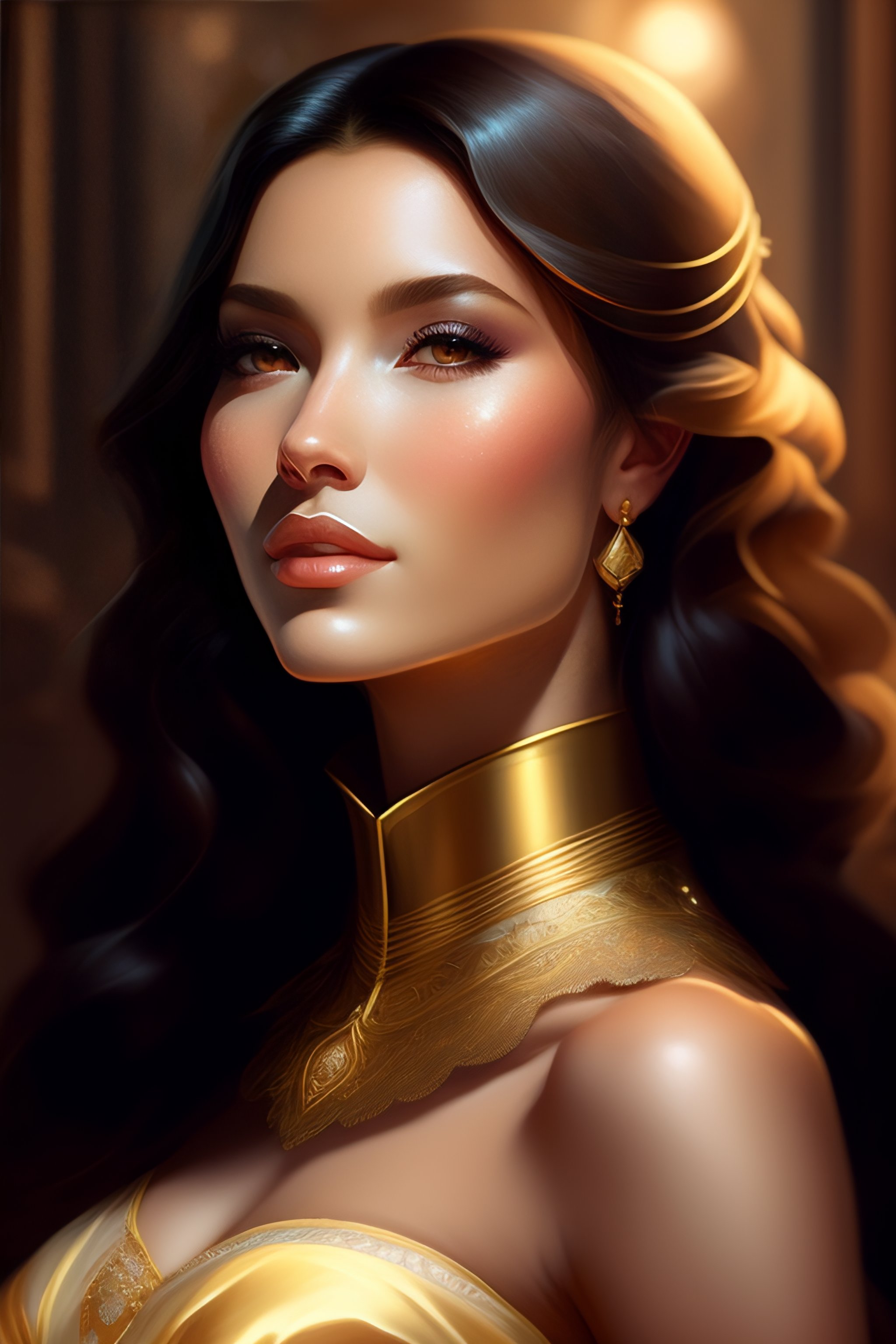 Lexica - Portrait of disney belle, intricate, elegant, highly detailed ...