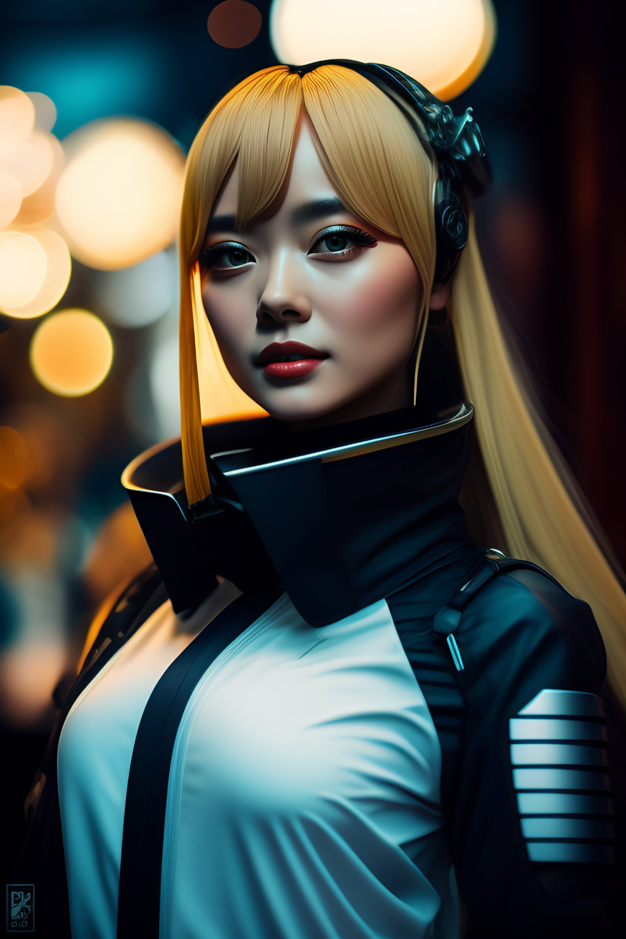 Lexica - Photoreal, cosplay, Cosplayer, cyber punk, Kanna Hashimoto ...