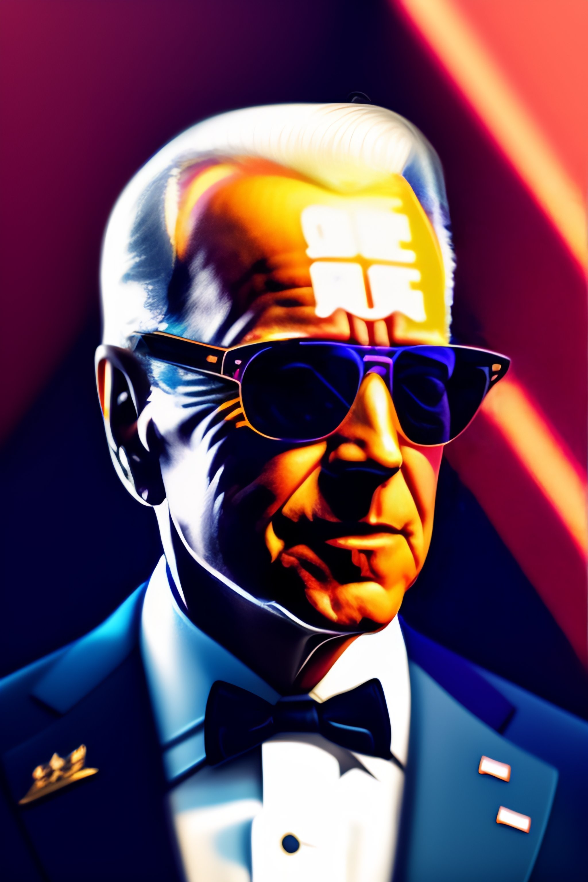 Lexica - Portrait of Joe Biden wearing Pit Vipers. sunglasses ...