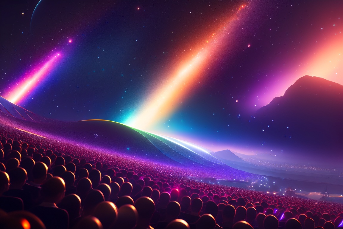 Lexica - Illustrate the dynamic visual effects that accompany the music ...