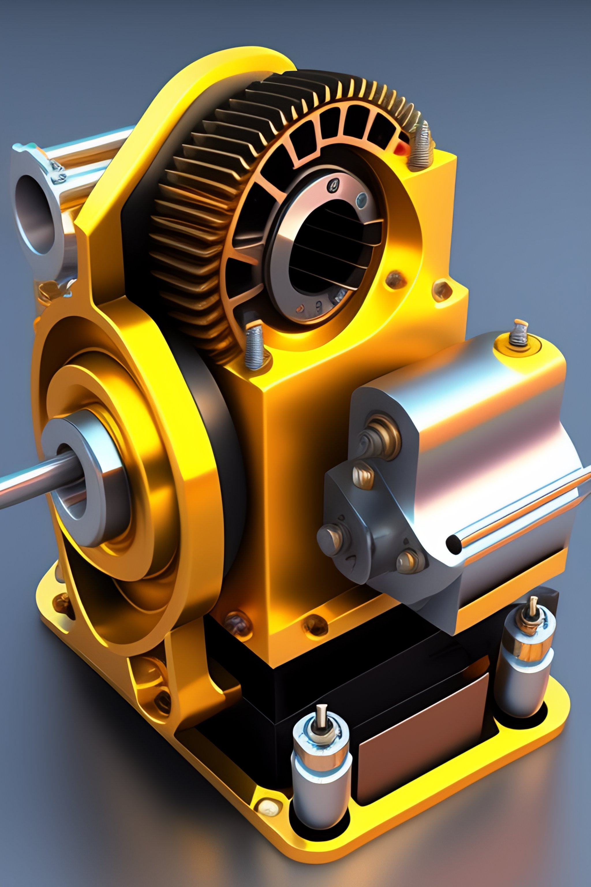 Lexica - Adjustable shaft support cad engineering gear mechanism ...