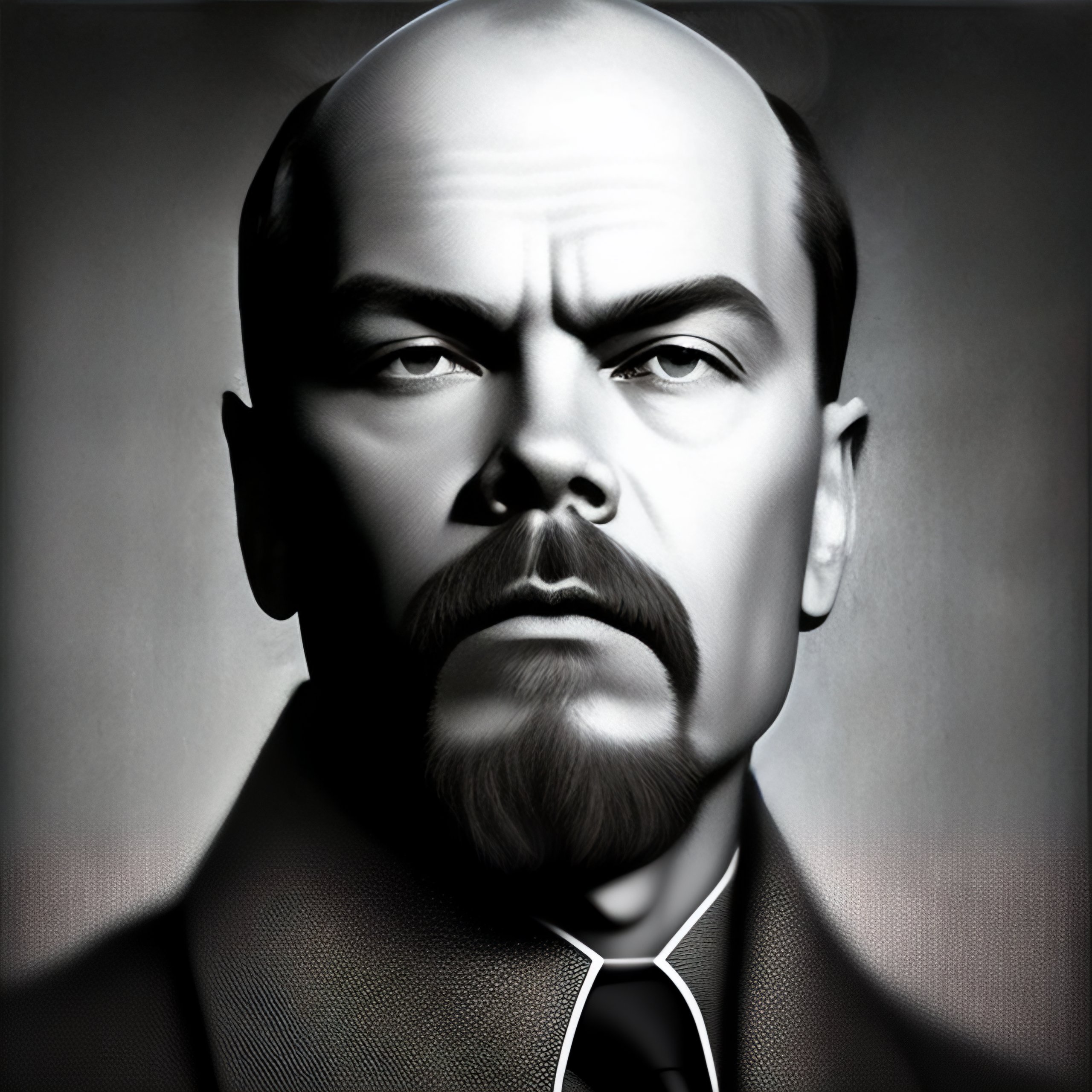 Lexica - Drawing of Vladimir Lenin in Kiss makeup