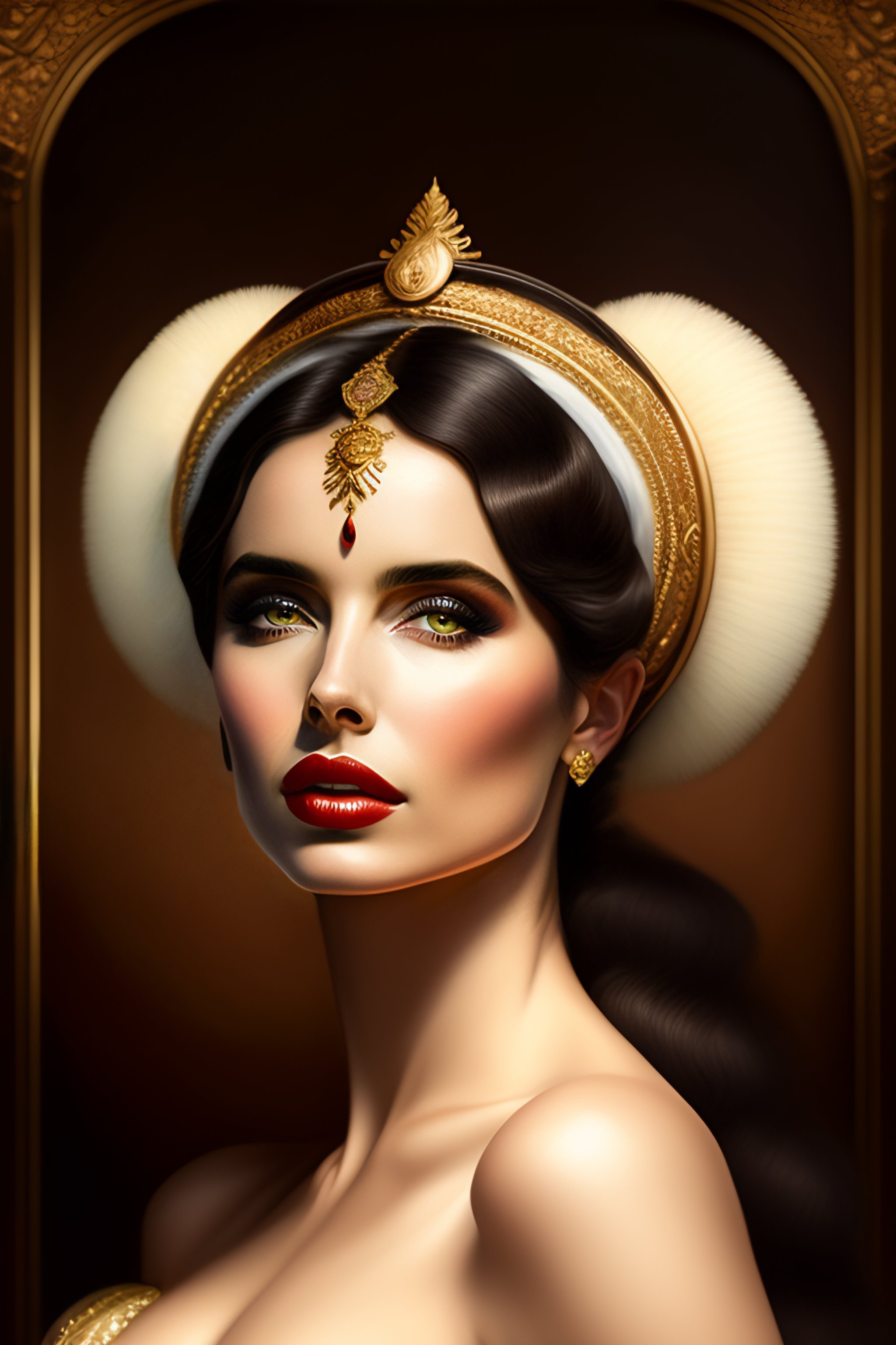 Lexica Anna De Armas As Isabella Rossellini As Venus Goddess Of Fertility In The Style Of Tom