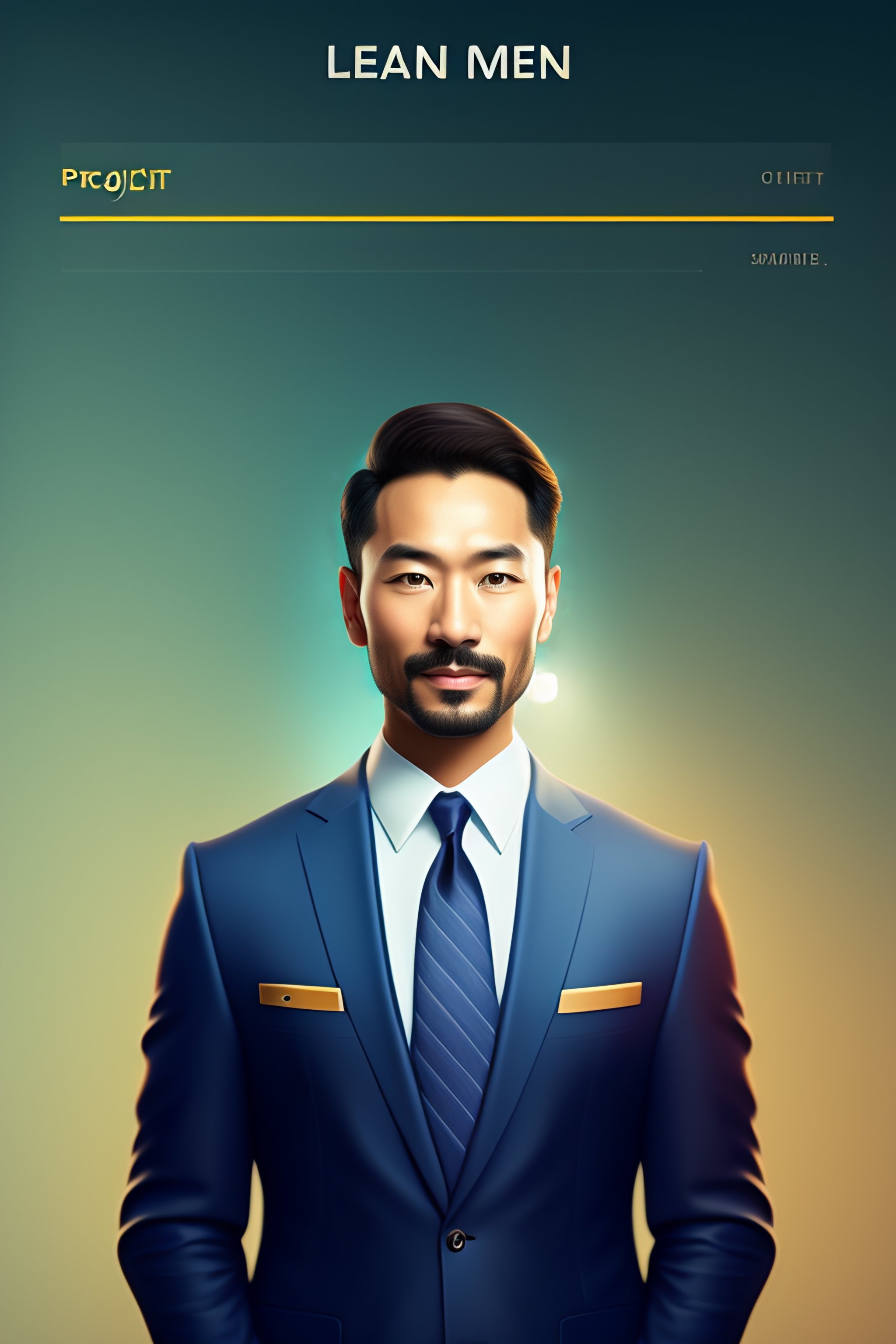 Lexica - Avatar for project manager in a lean style