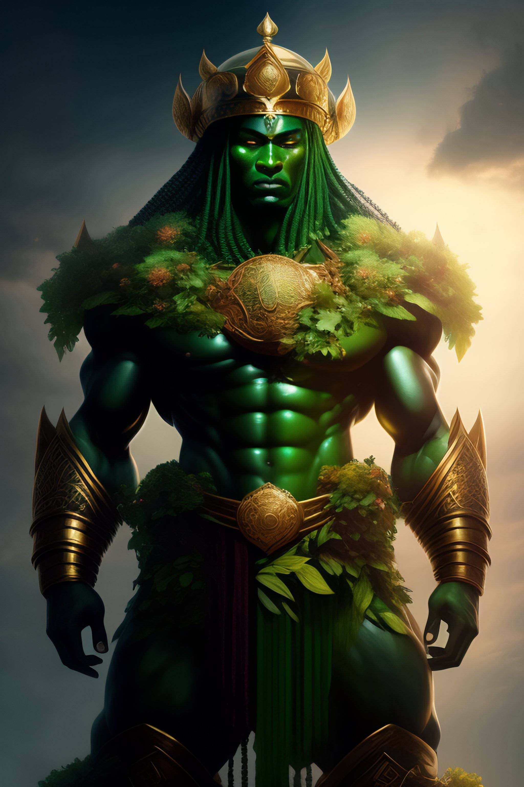 Lexica - Embodiment of earth element plants lord man