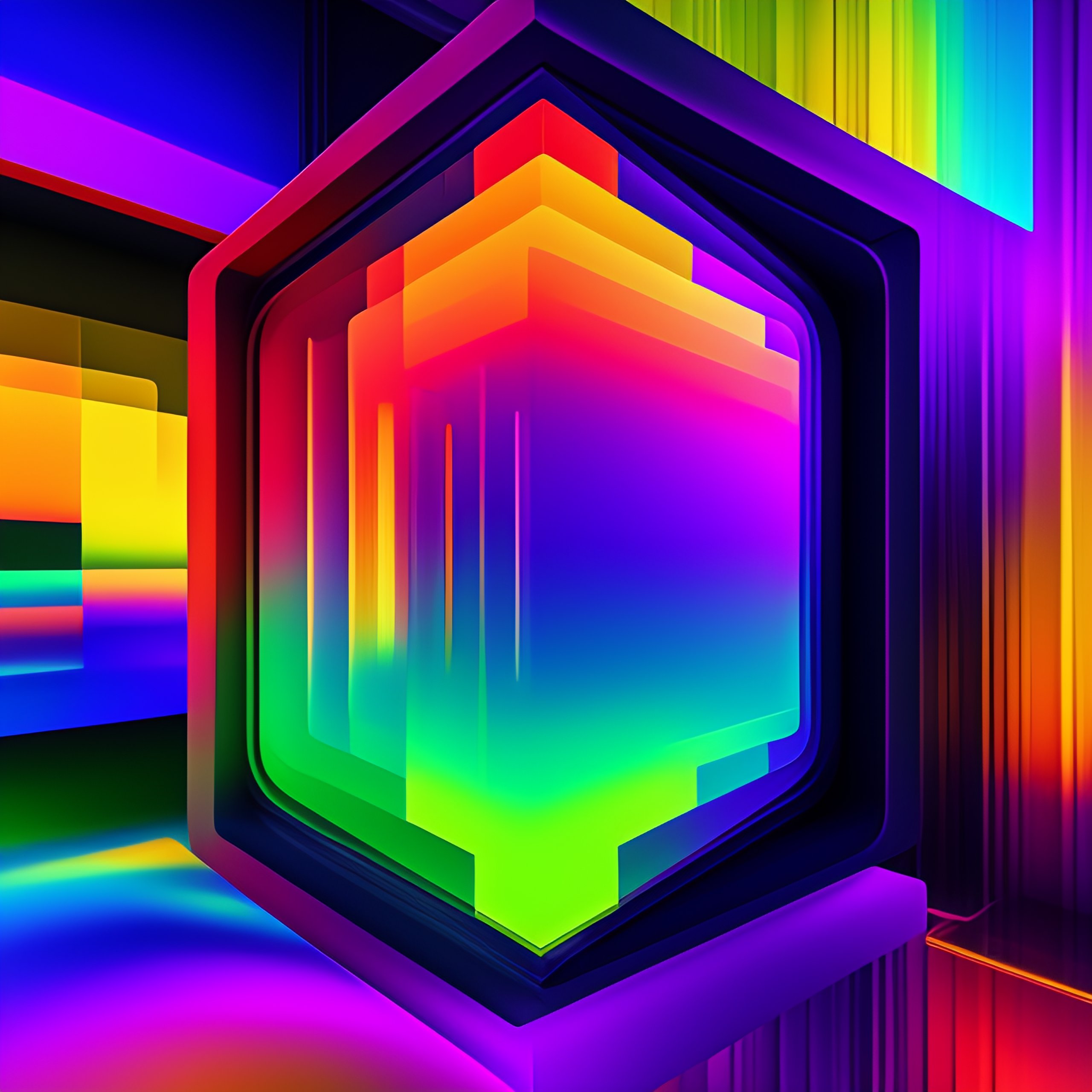 Lexica - An assortment of glitches, Vibrantly colorful errors on a ...