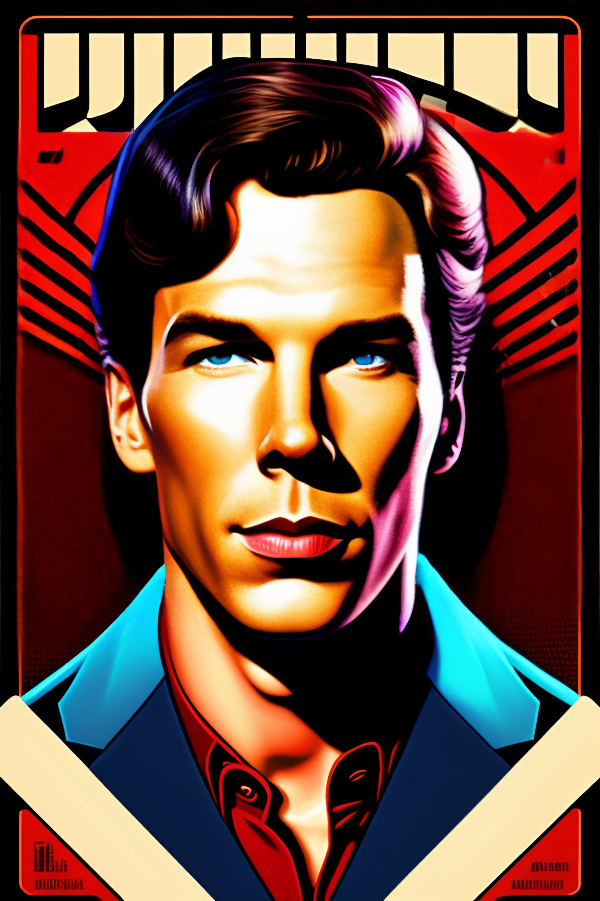 Lexica - Retro comic style artwork, highly detailed benedict ...