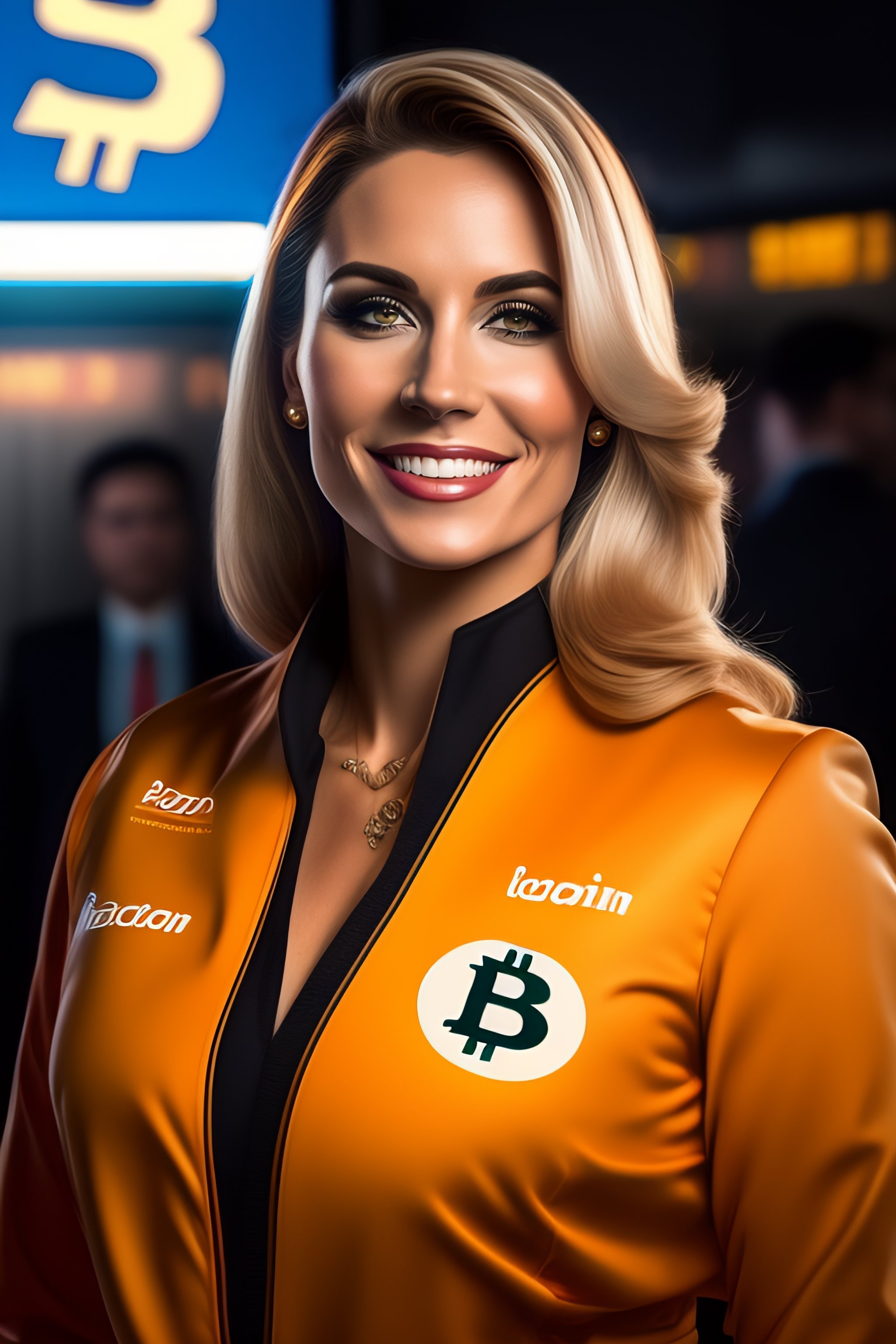 Lexica - The bitcoin boss lady, banner for twitch