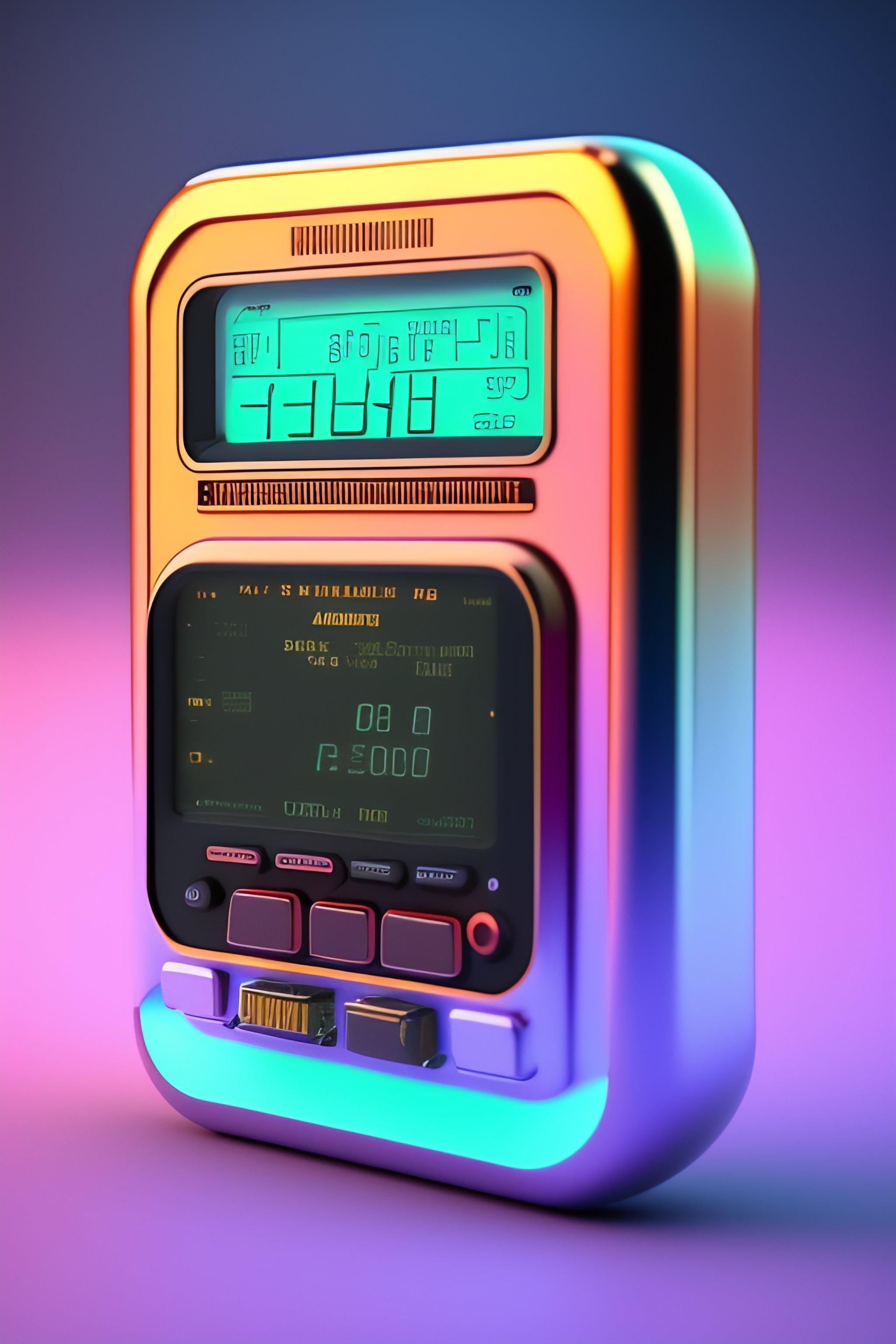 Lexica - Vintage personal handheld computer device, 1990s, retro mini ...