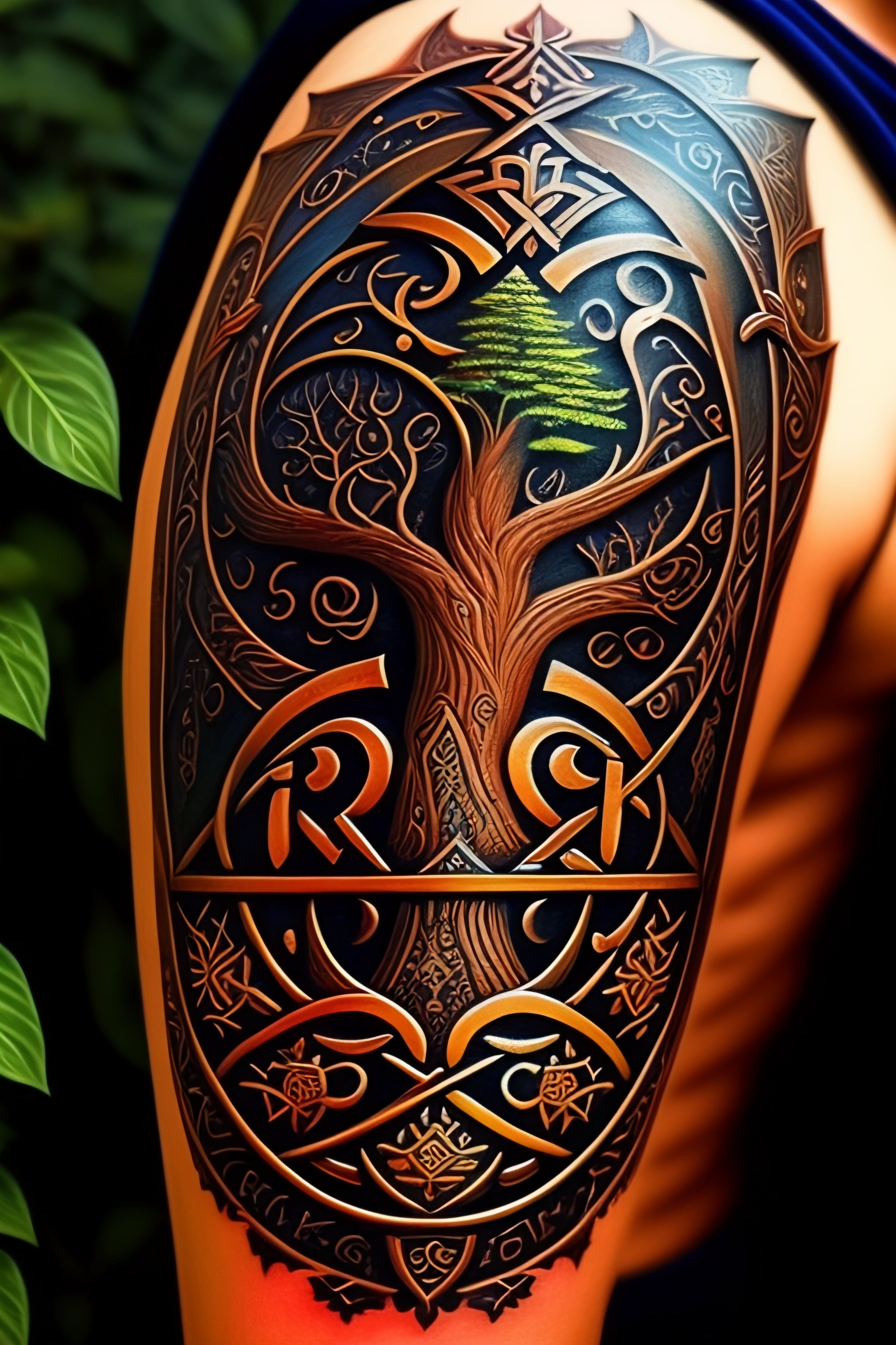 Reincarnation Symbol Tattoo