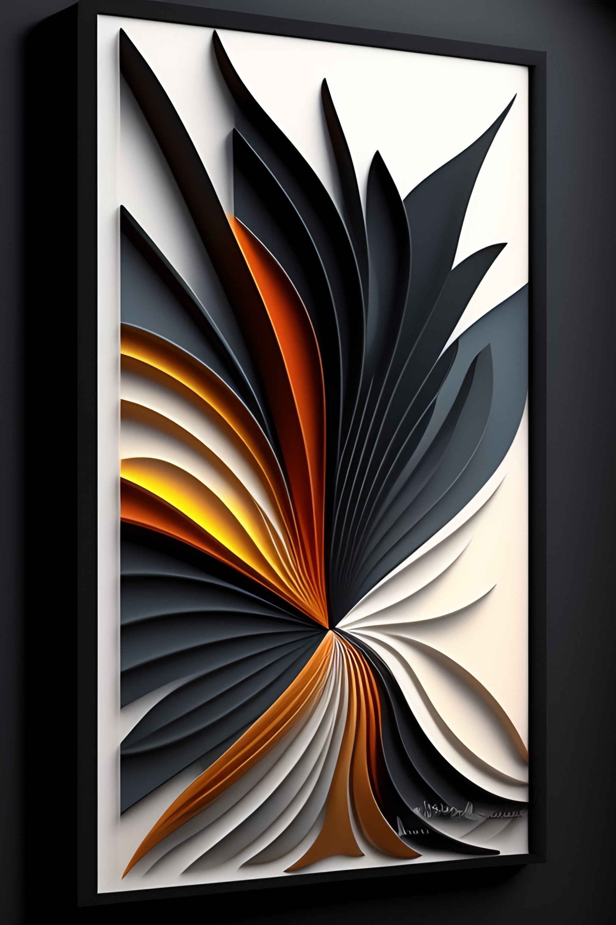 Lexica - Gothic 3d abstract wall art