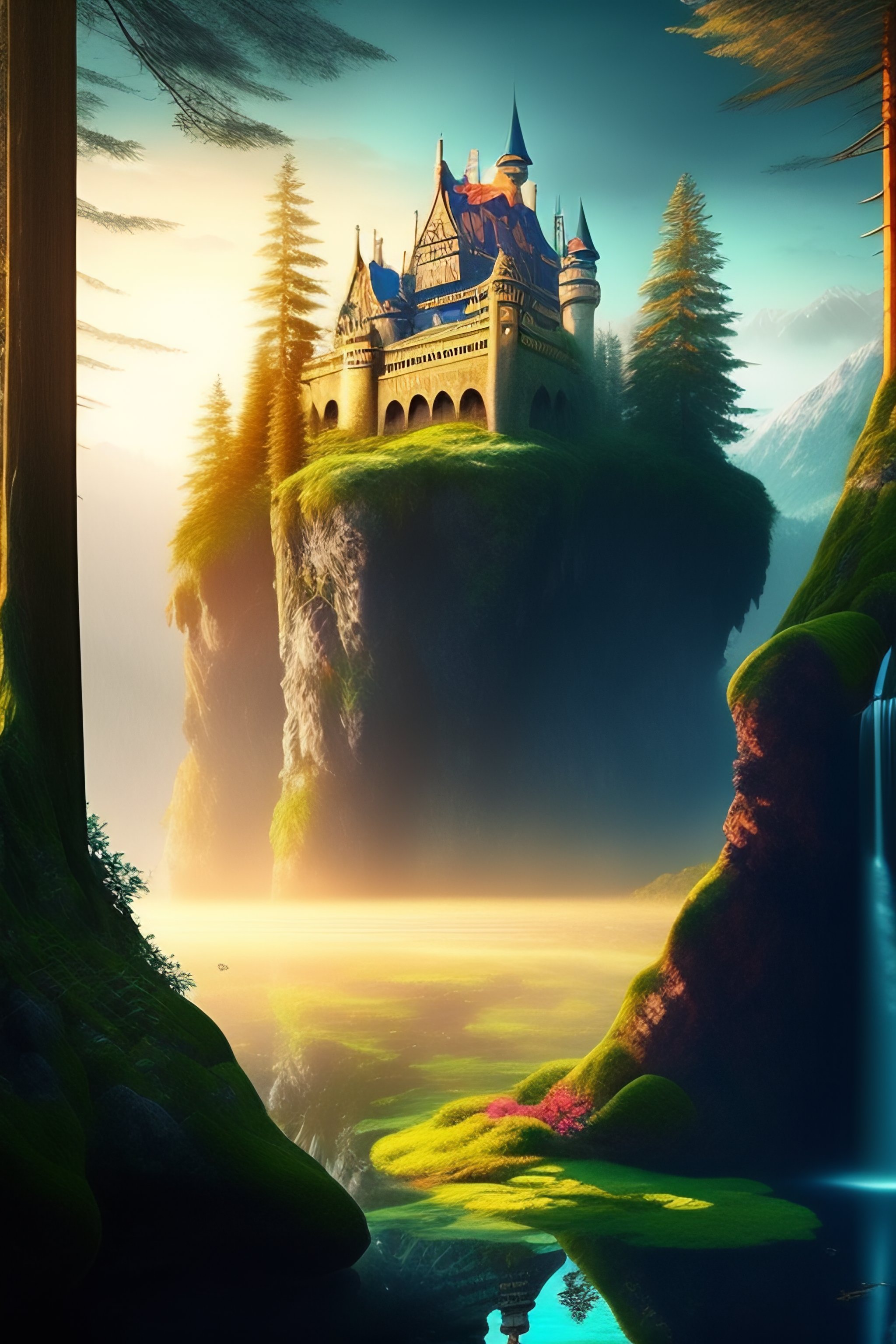 Fantasy Forest Fortress