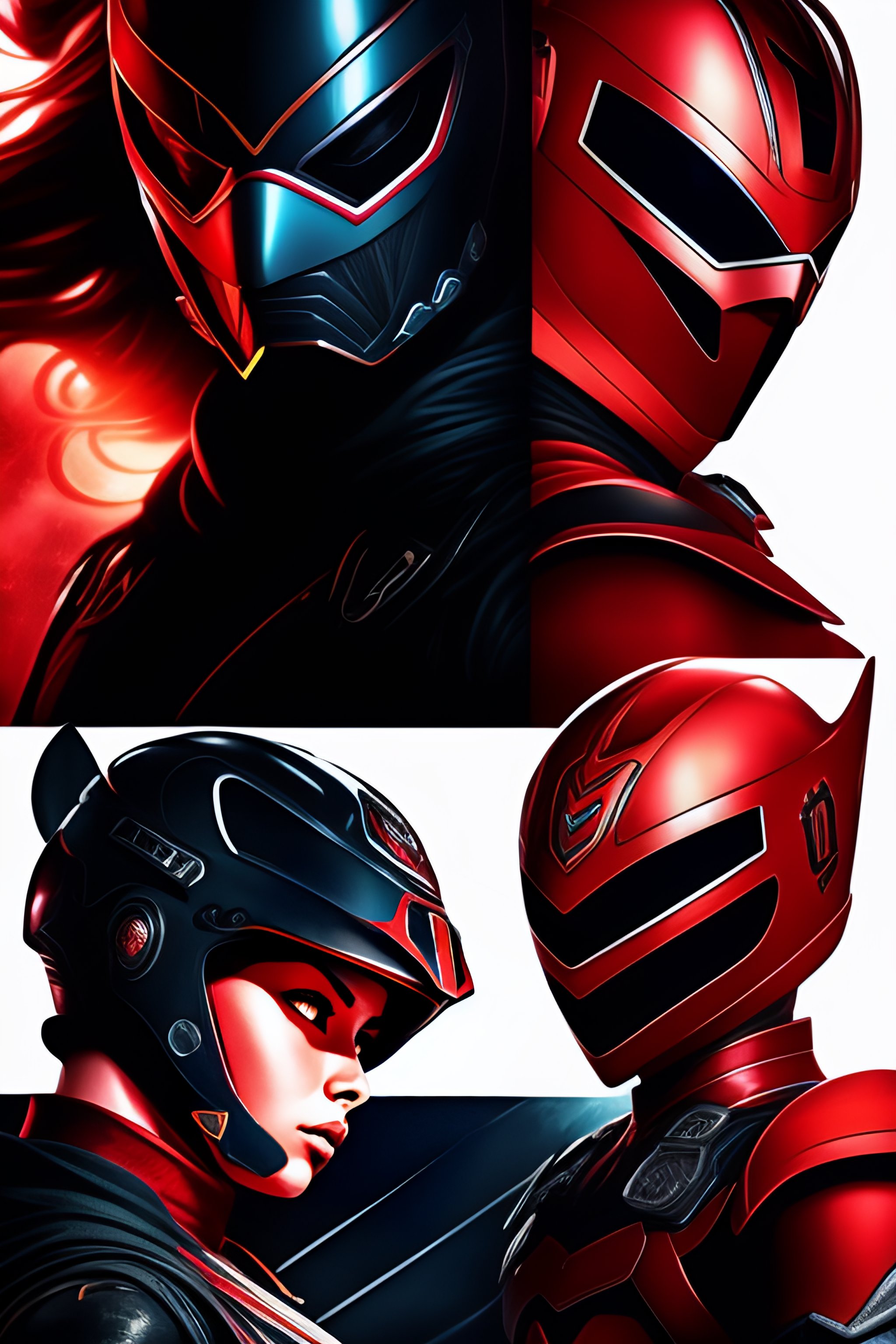 Lexica - A dark reboot of Power Rangers, gritty, dark atmosphere ...