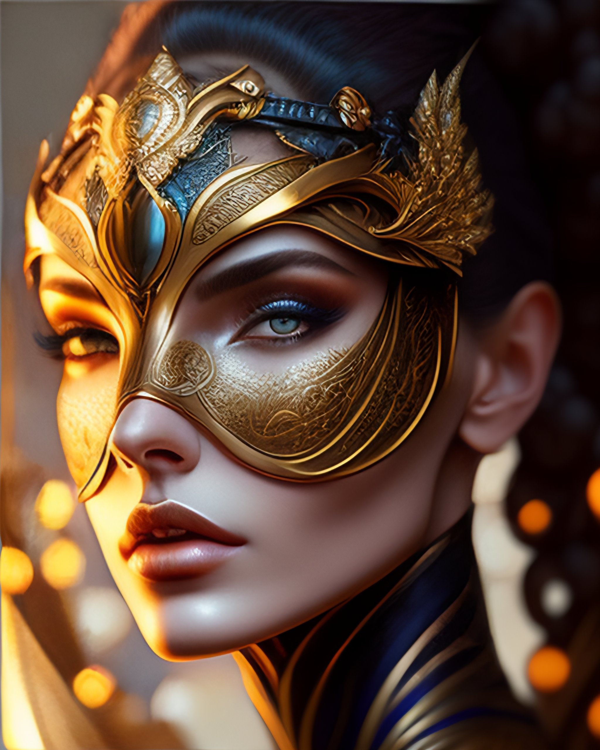 Lexica - Organic cyborg drahon mask, diffuse lighting, fantasy ...