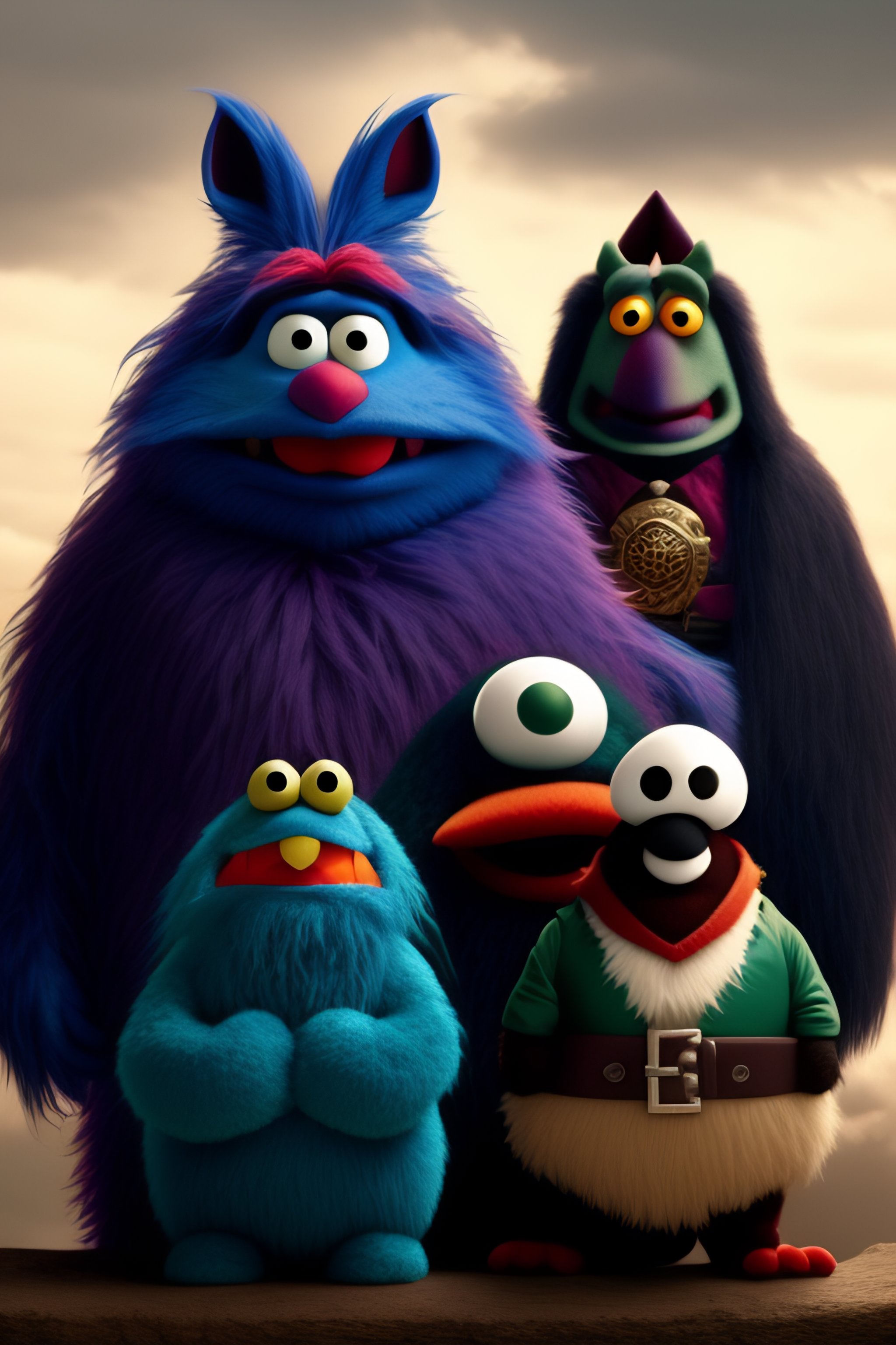 Lexica - Evil sinister muppets, dark, dingy, hate