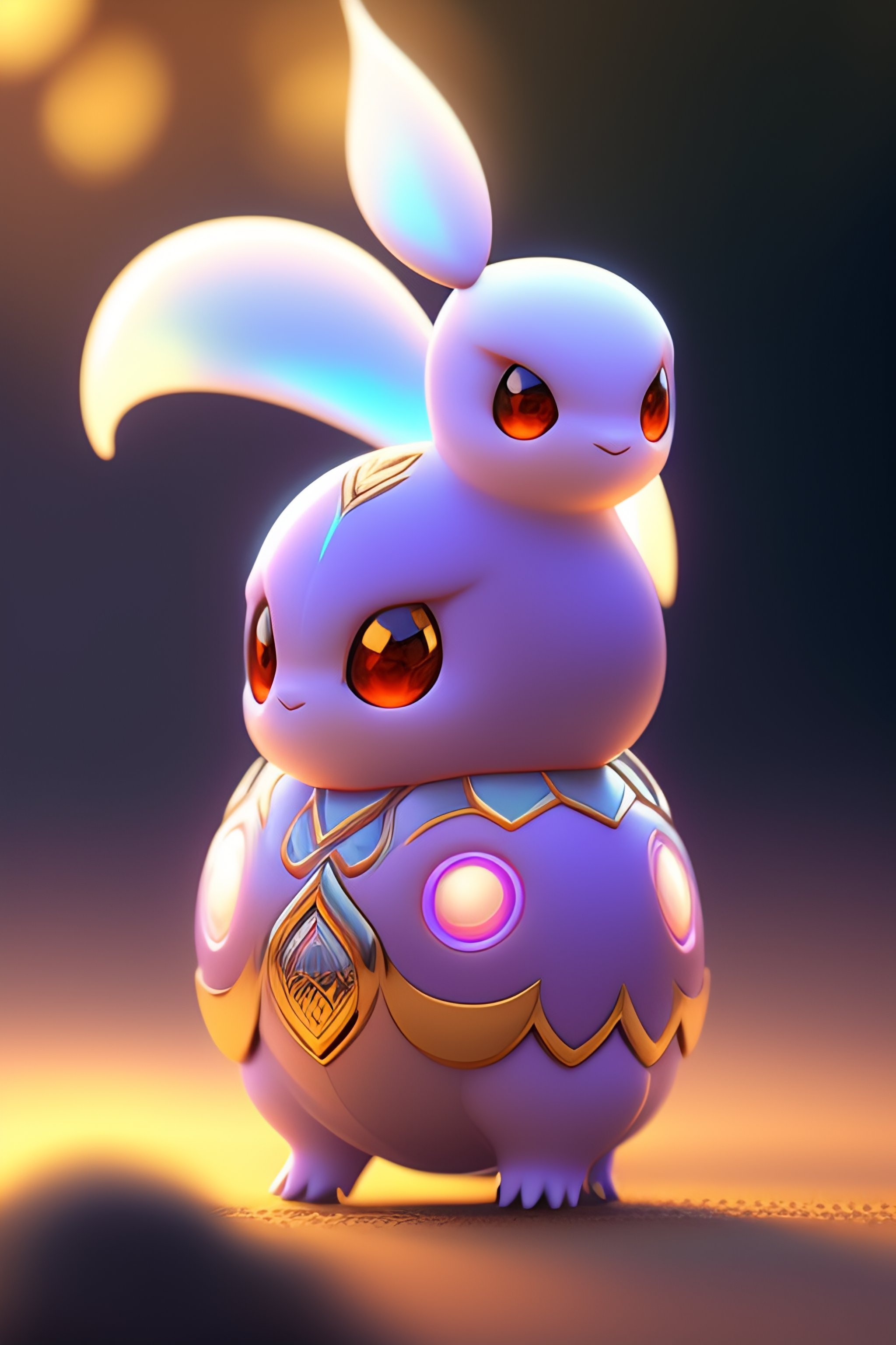 Lexica - A cute ghost type pokemon:: by beeple and James Gilleard and ...