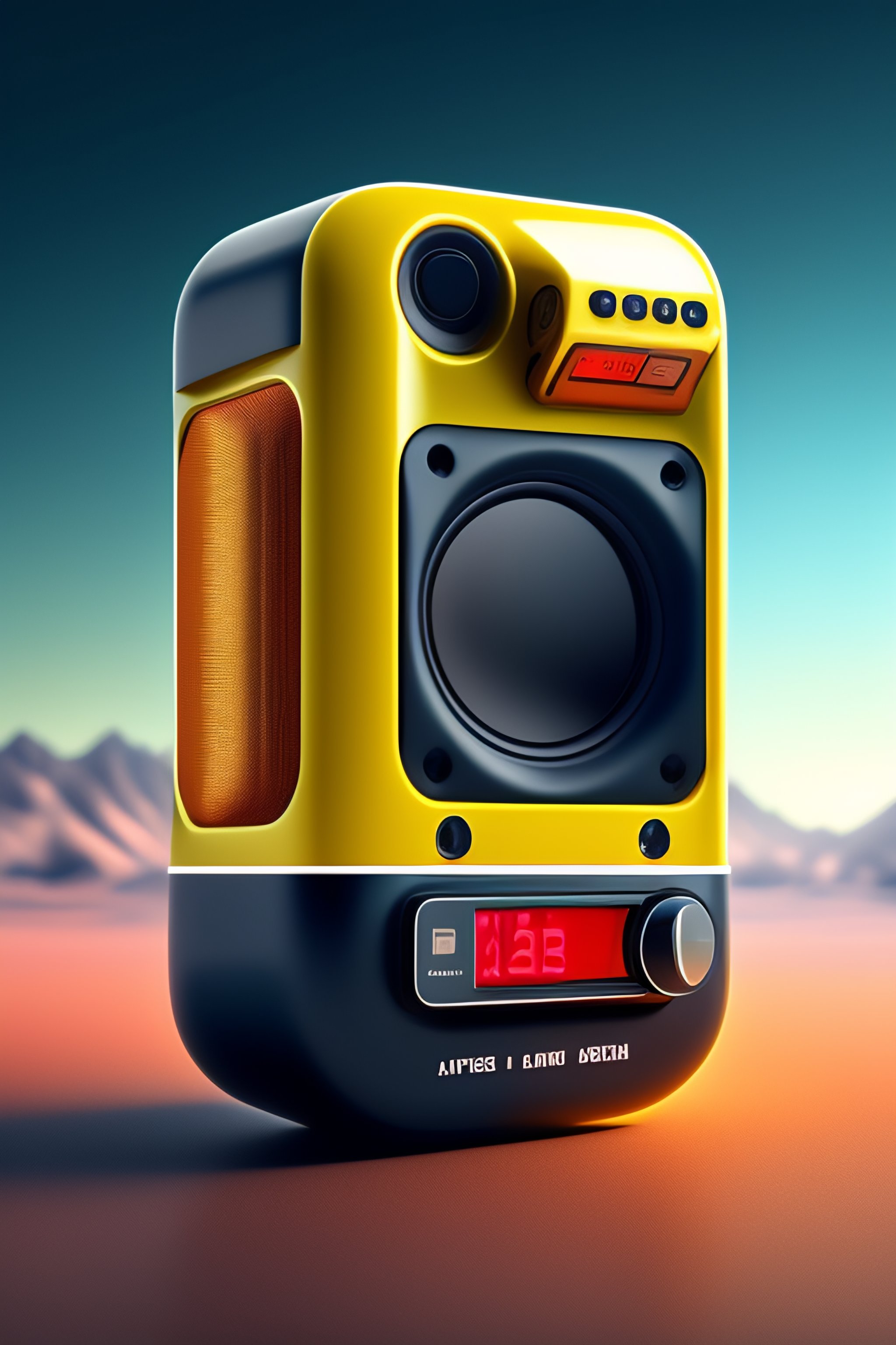 Lexica - A radio with a pill and its written on the radio : DOSE D'ACTU