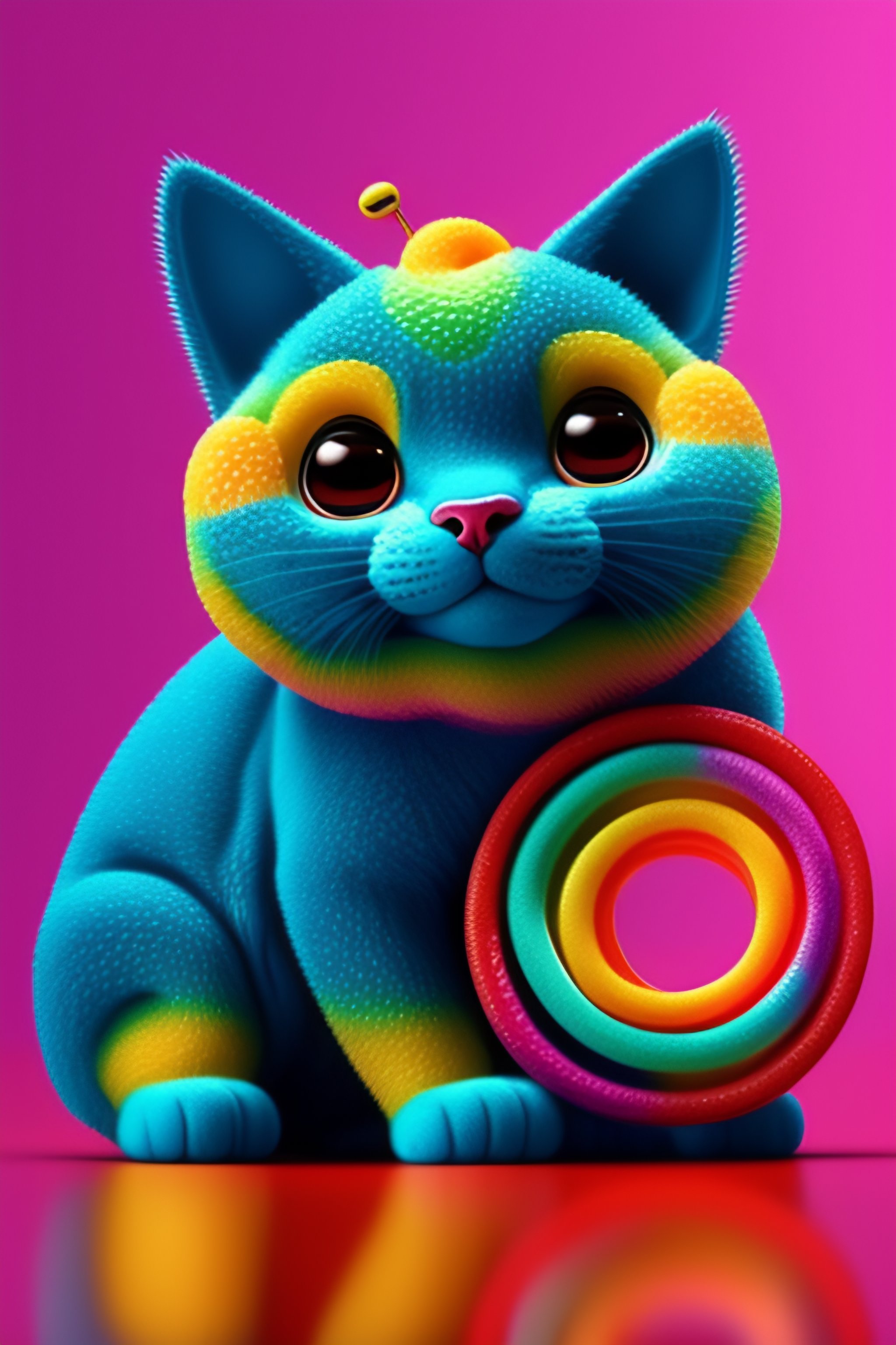Lexica - Fruit loops cat and stitch