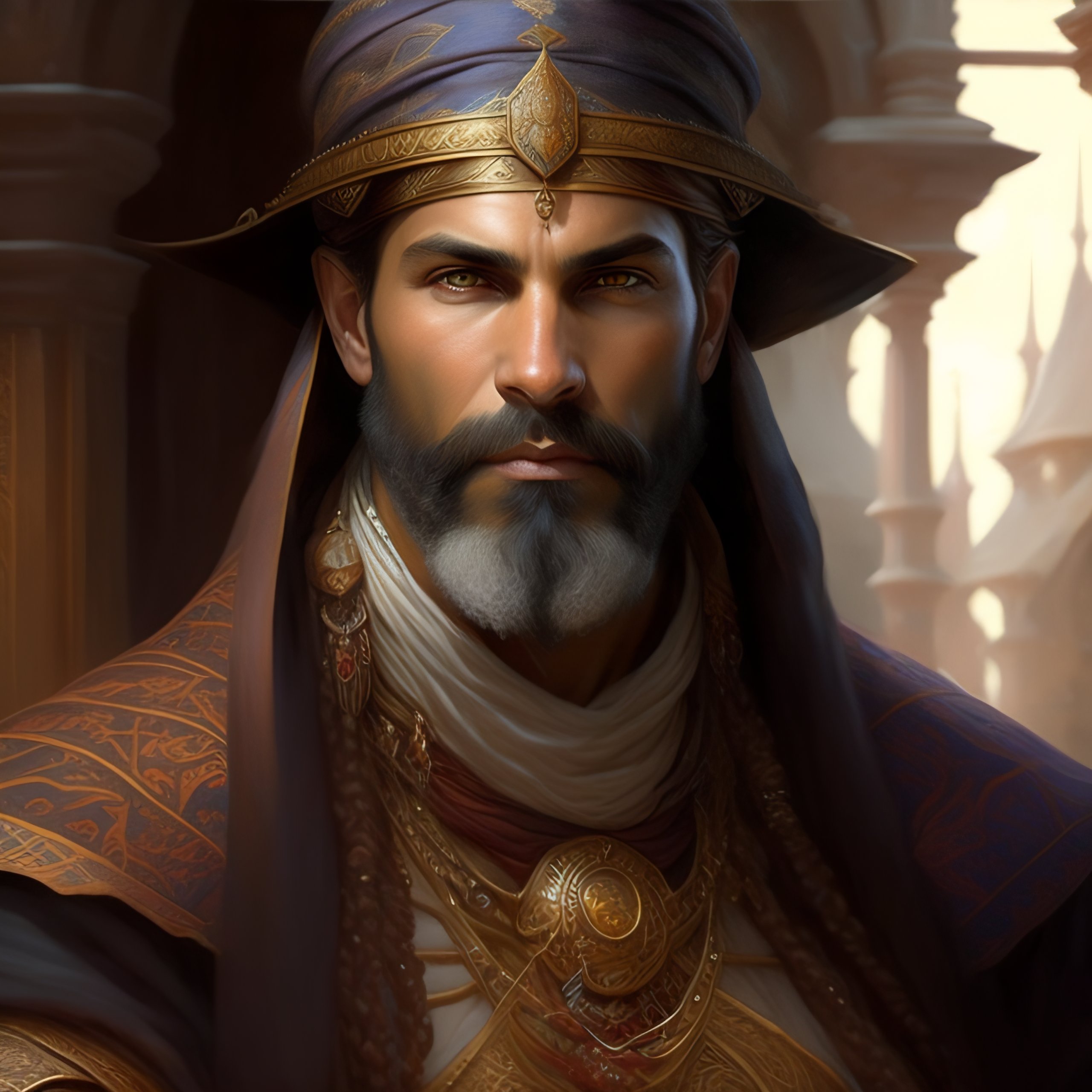 Lexica - Medieval merchant, concept art, intricate details, highly ...