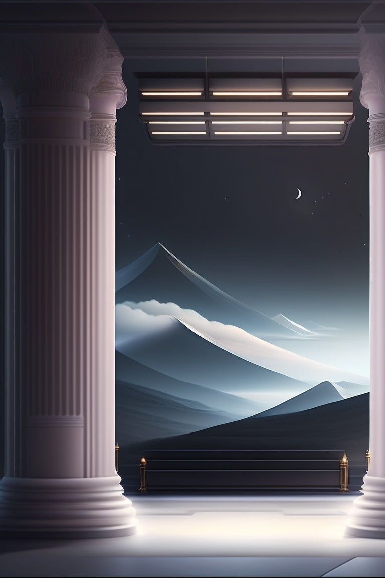 Lexica - Background for landing page for games in white, gray and black