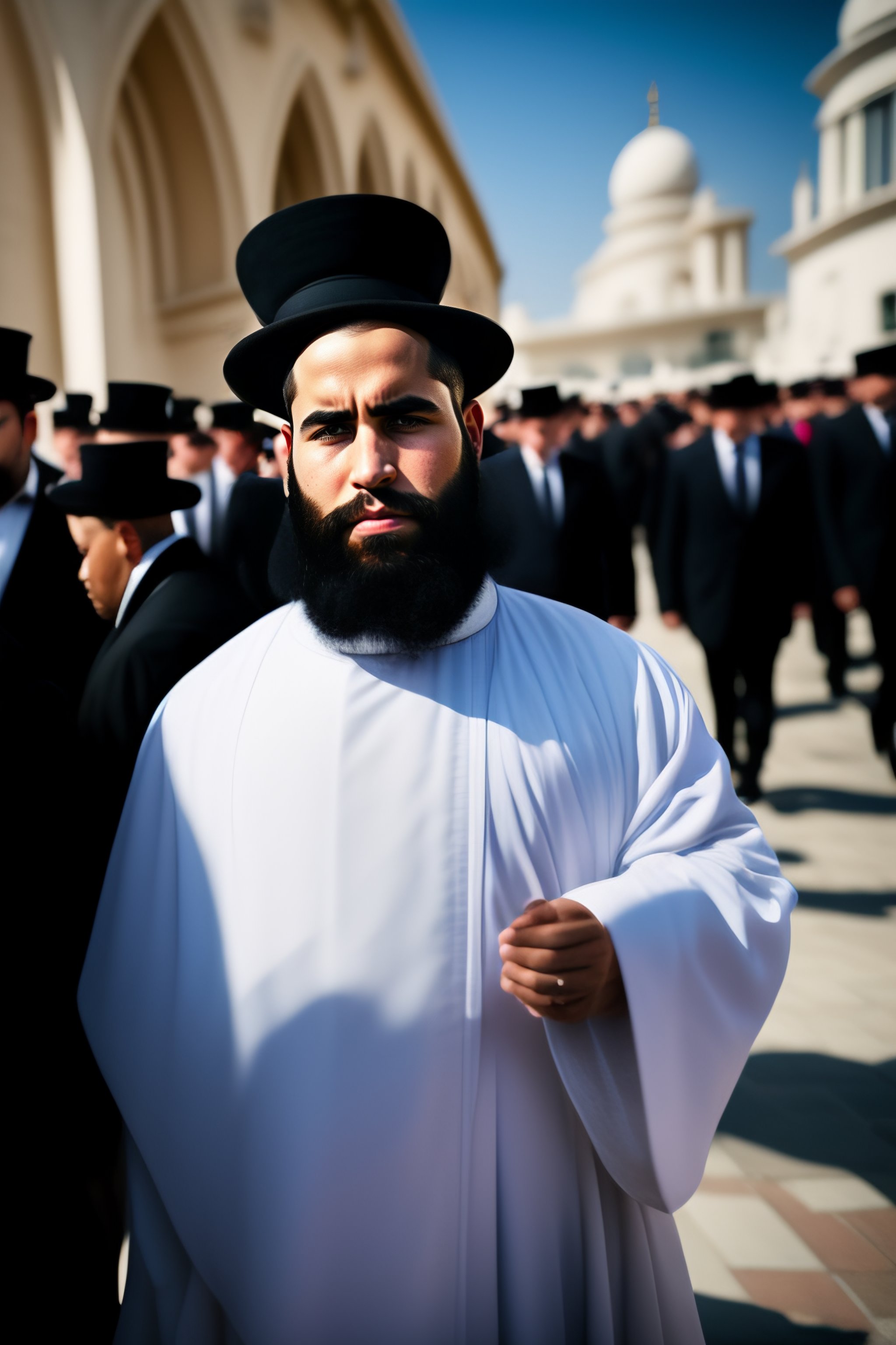 Lexica - An ultra-orthodox praying Jew