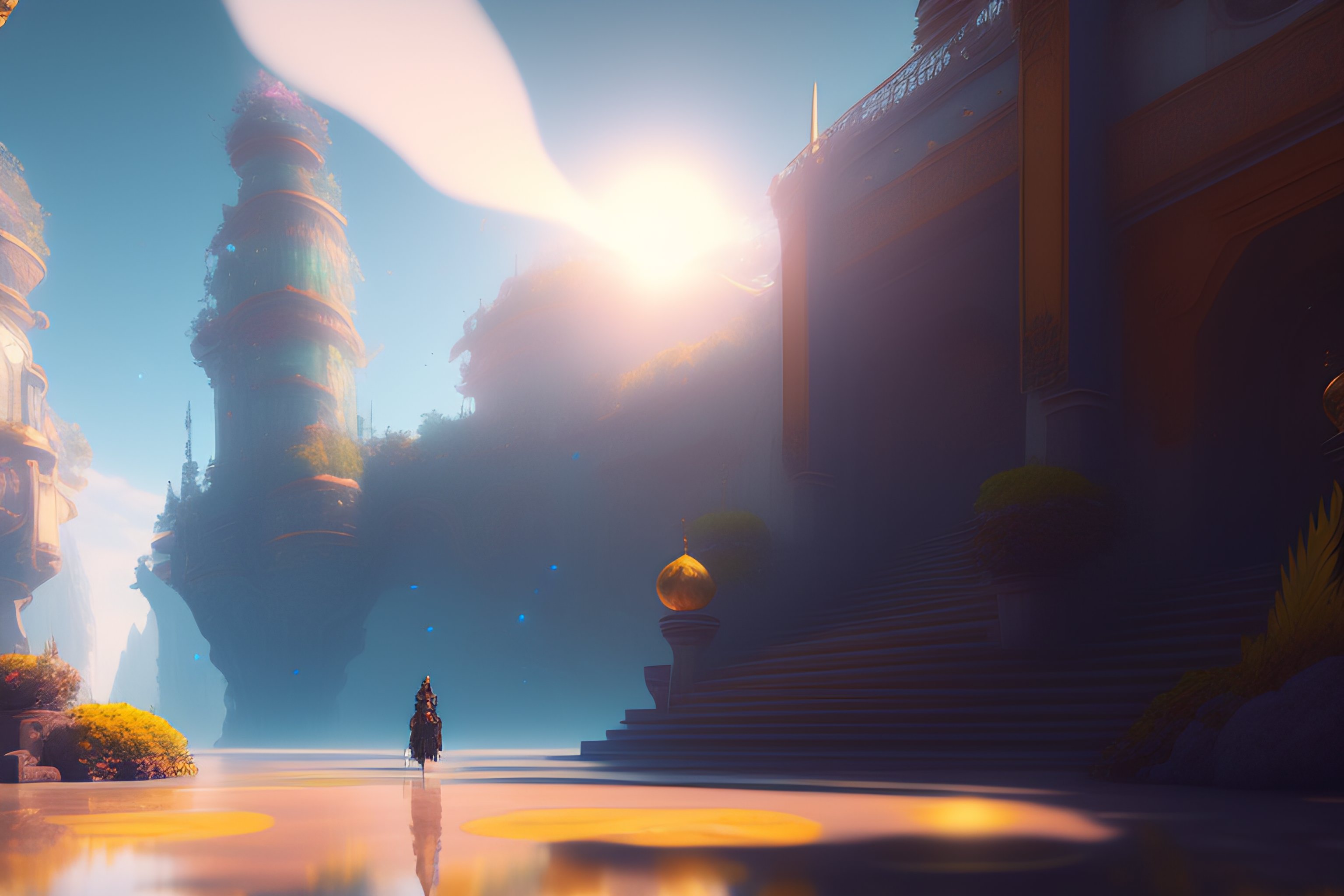Lexica - Gediminas Pranckevicius A highly detailed crisp wide view of A ...