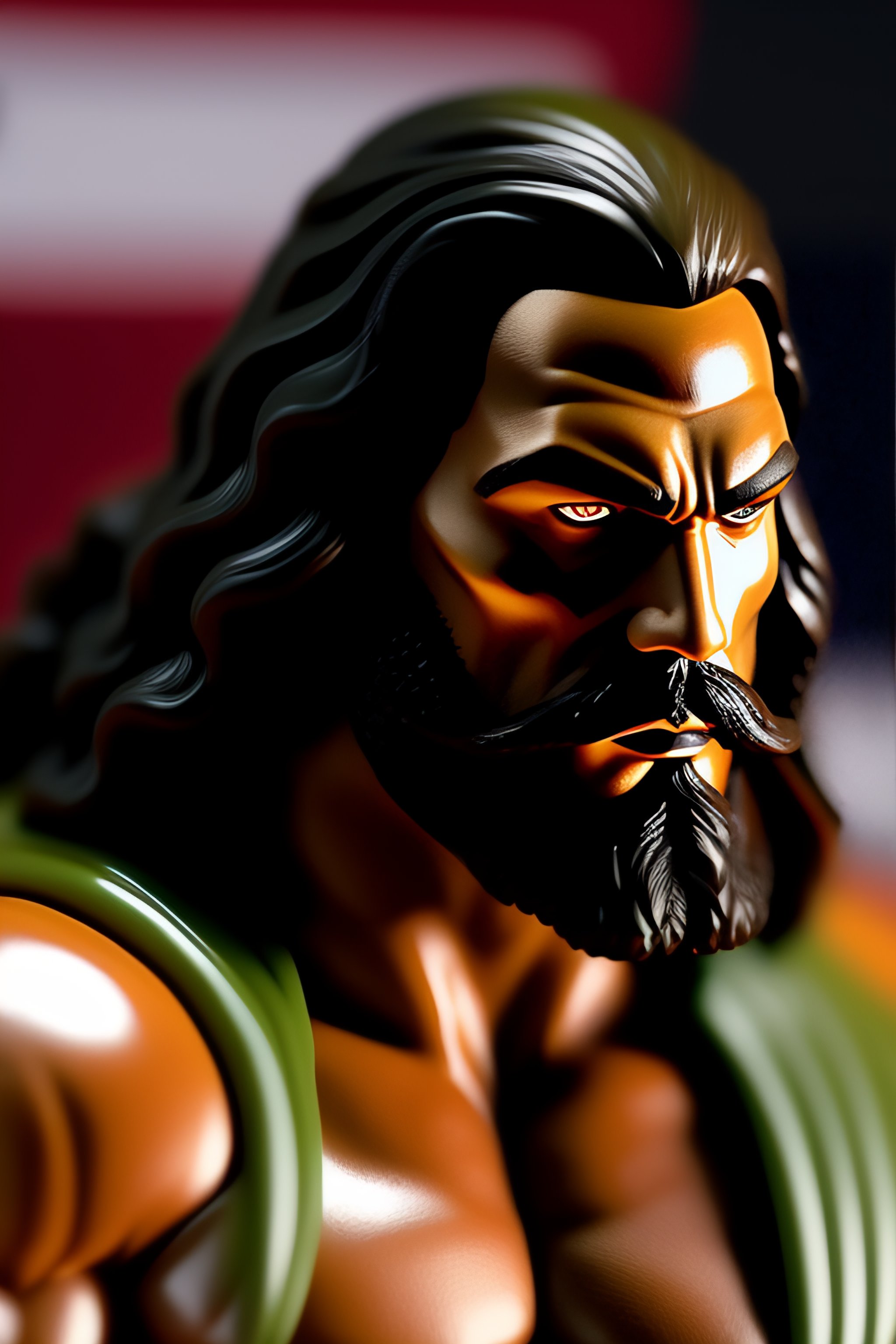 Lexica - Jason Momoa as GI Joe action figure toy