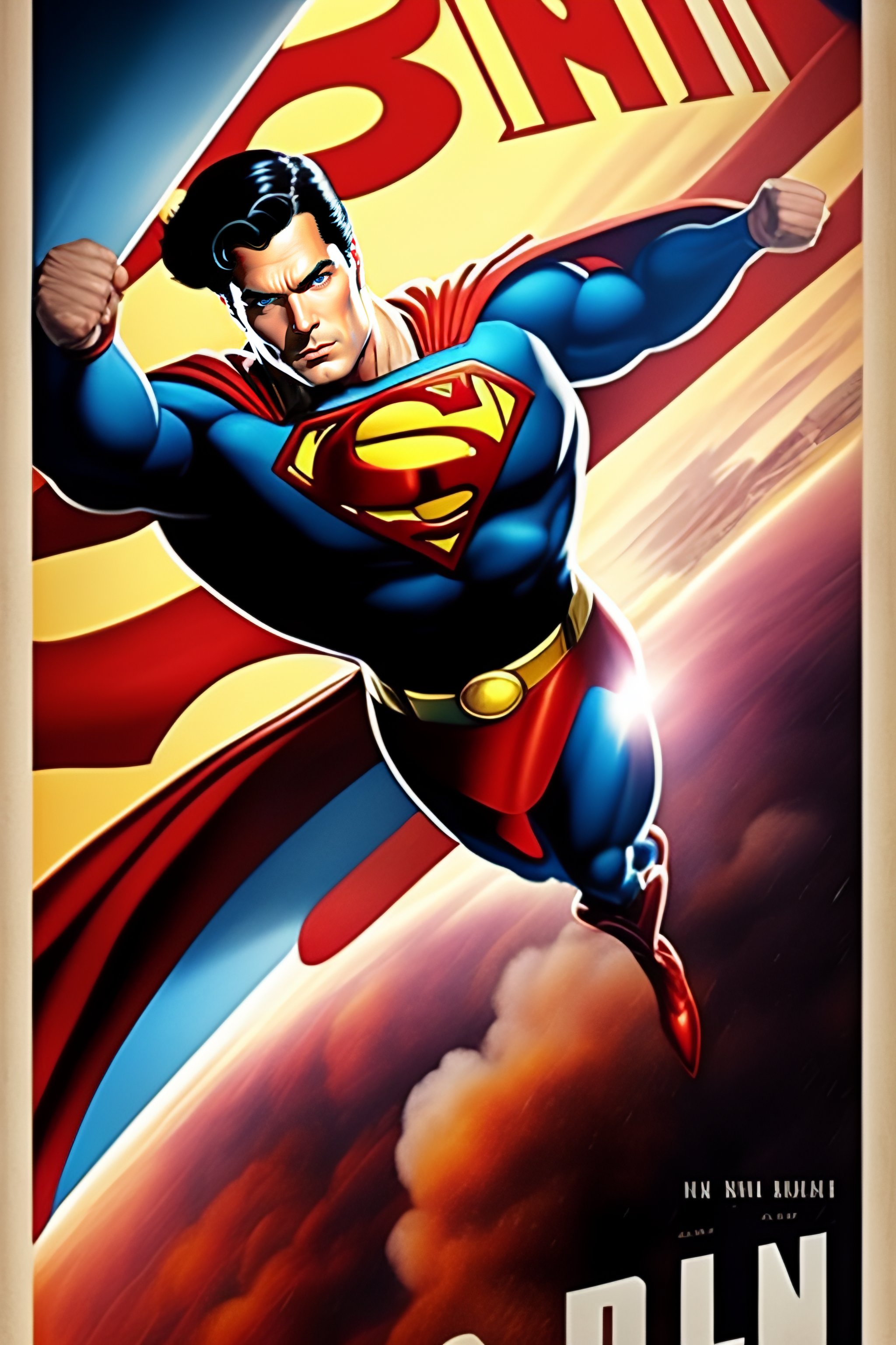 Lexica - New Superman movie poster