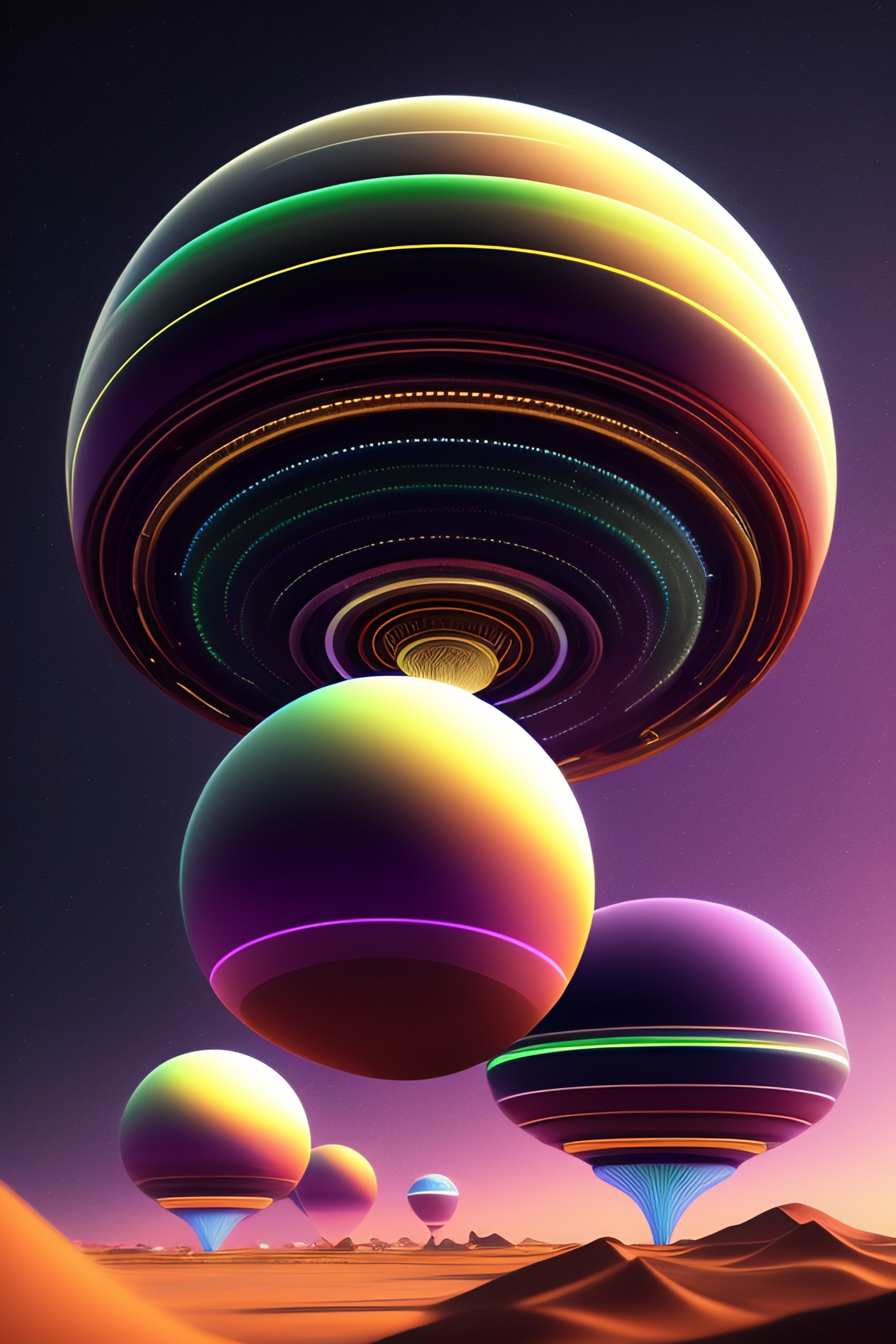 Lexica - Realistic detailed 3d render of aliens and ufos, glitch, data ...