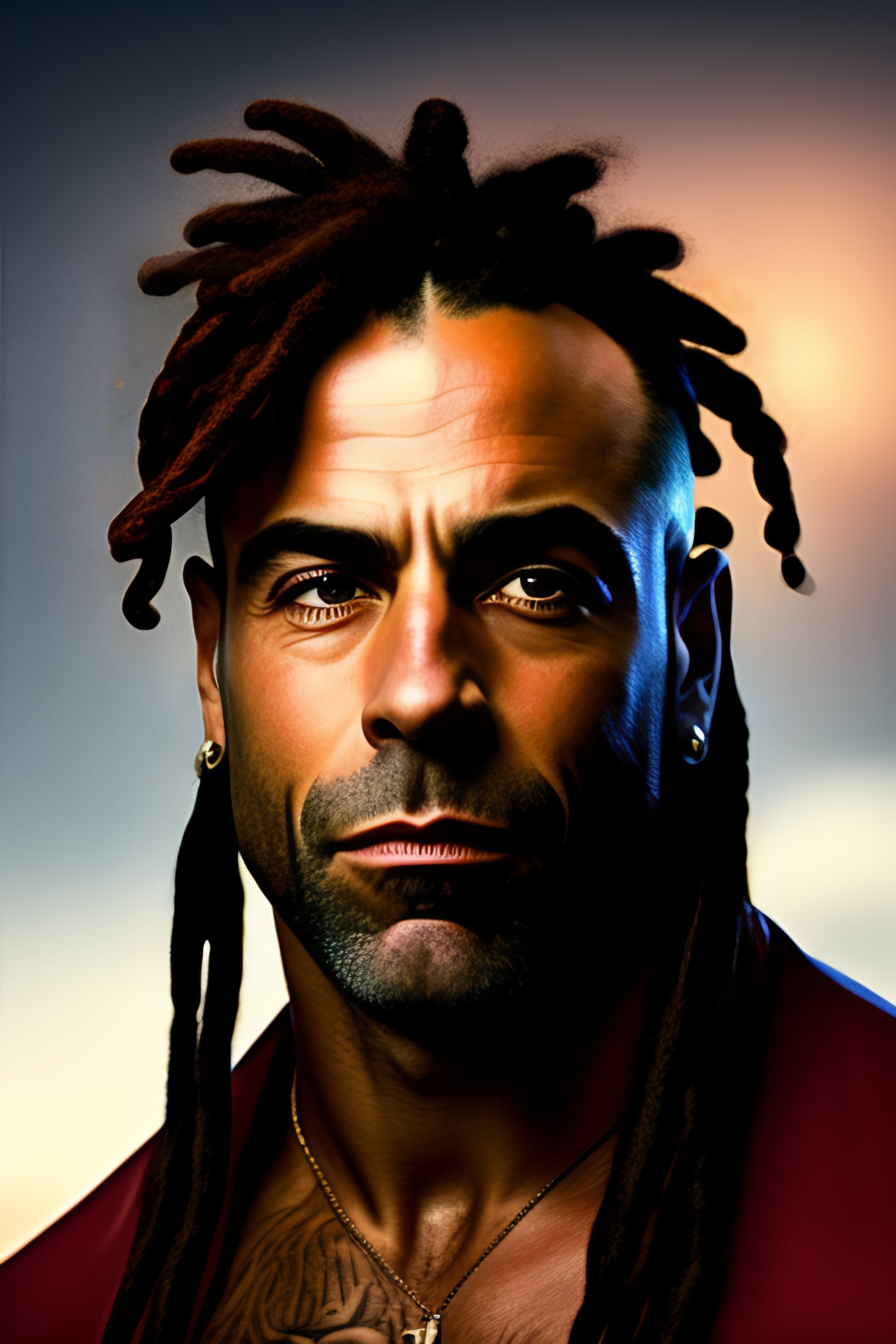 Lexica - Joe Rogan with dreadlocks