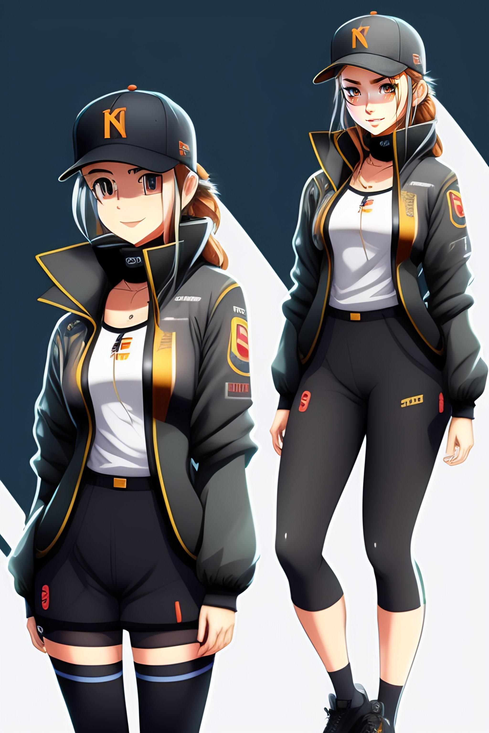 Lexica - Pokemon trainer in techwear clothes by Ken Sugimori