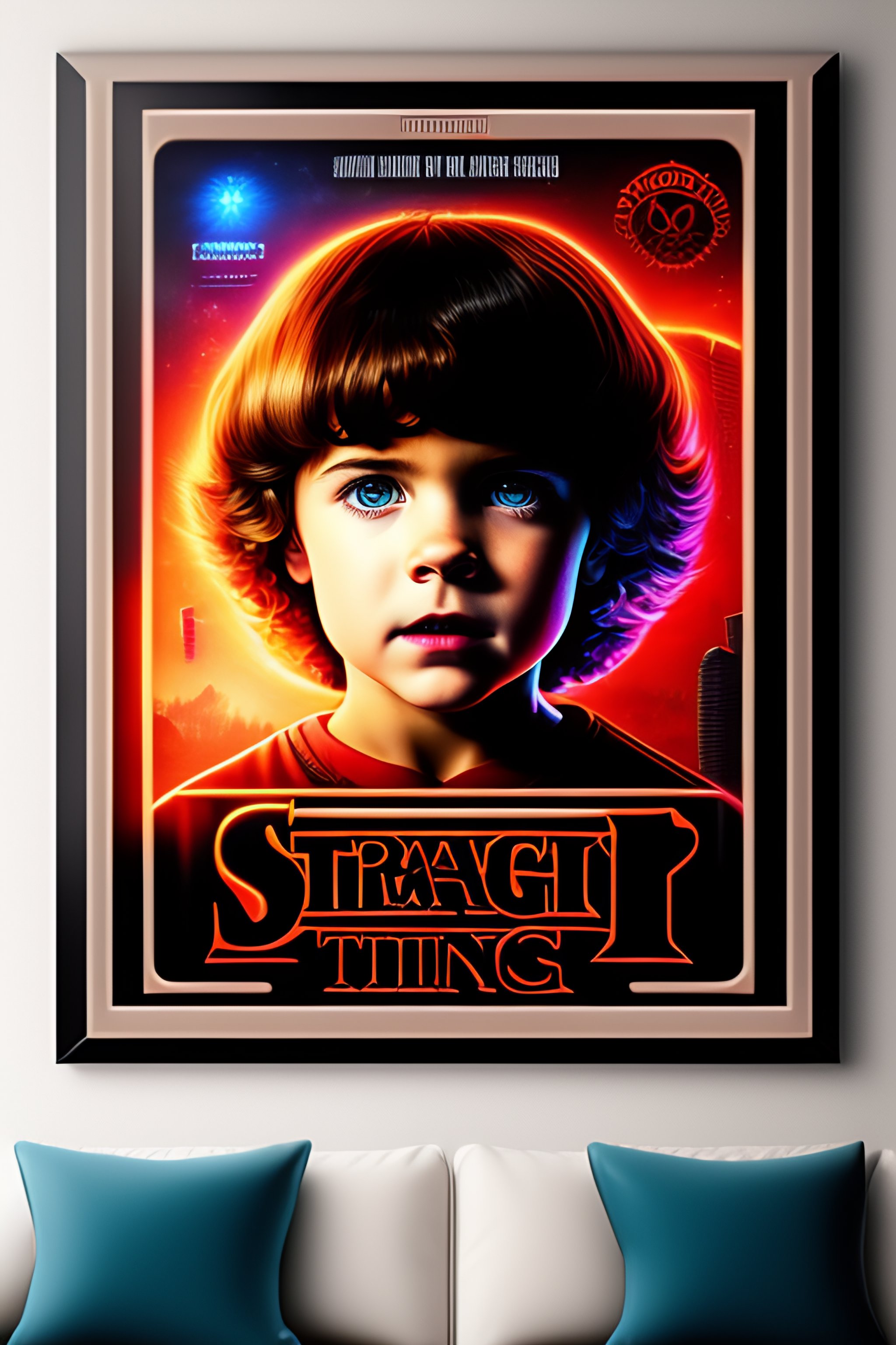 Lexica - Stranger things cinema poster whitout paw patrol in front ...