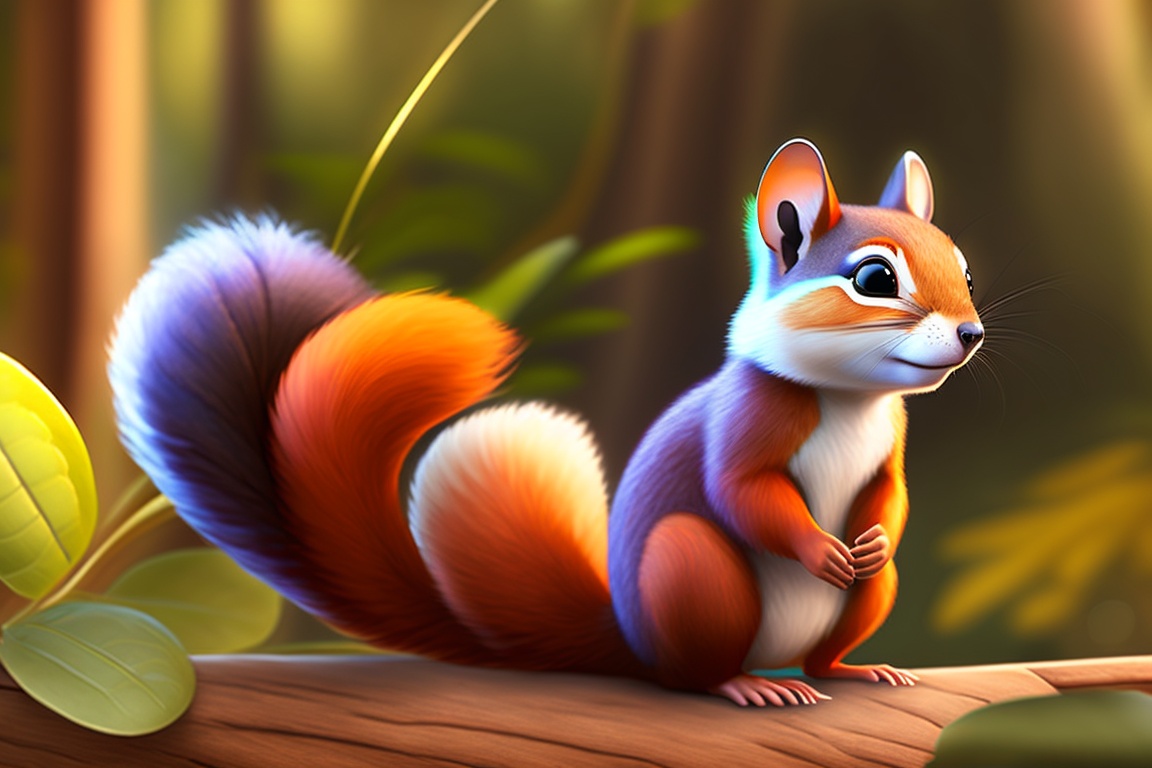 Squirrel Cartoon Disney